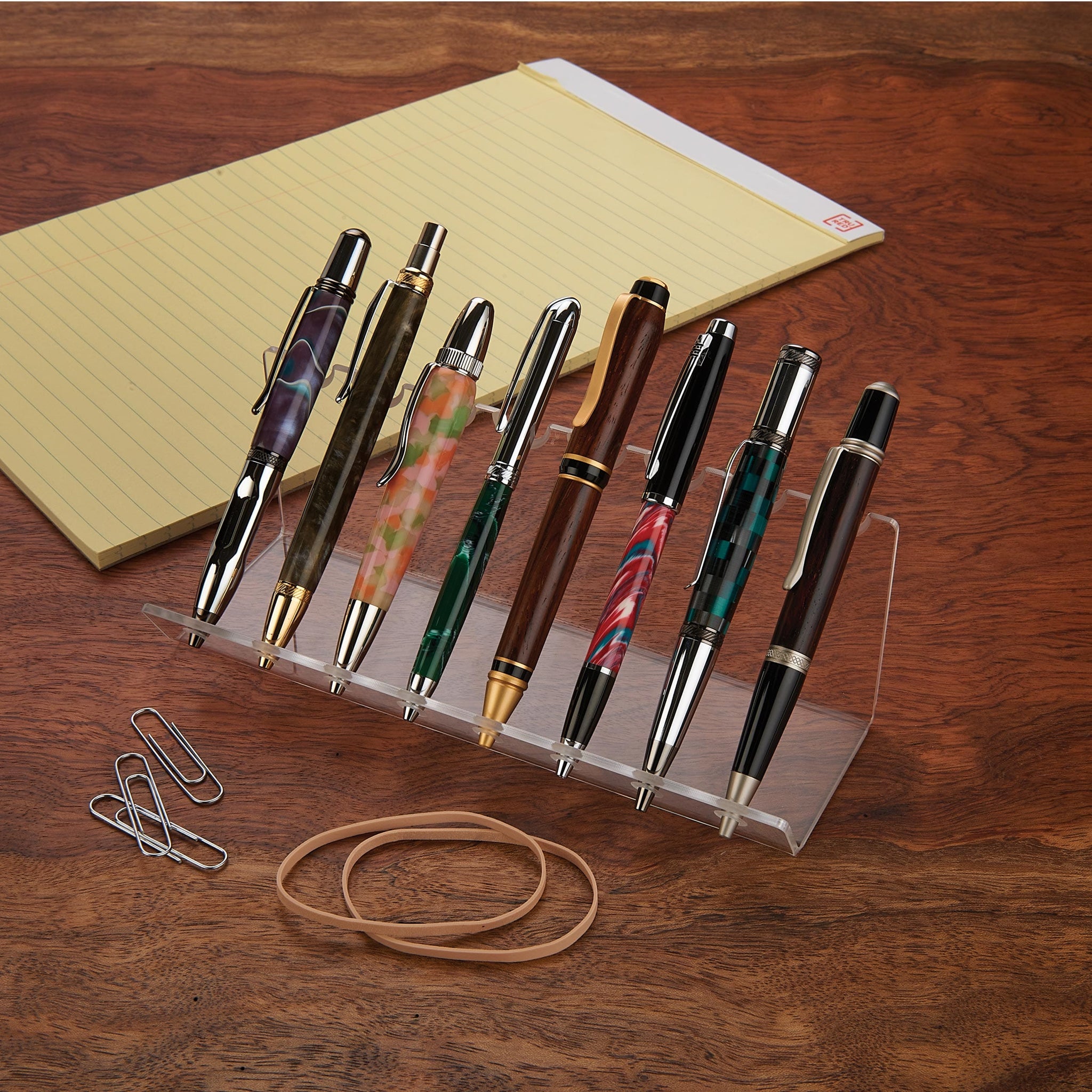 WoodRiver - Eight Pen/Pencil Acrylic Stand at Woodcraft