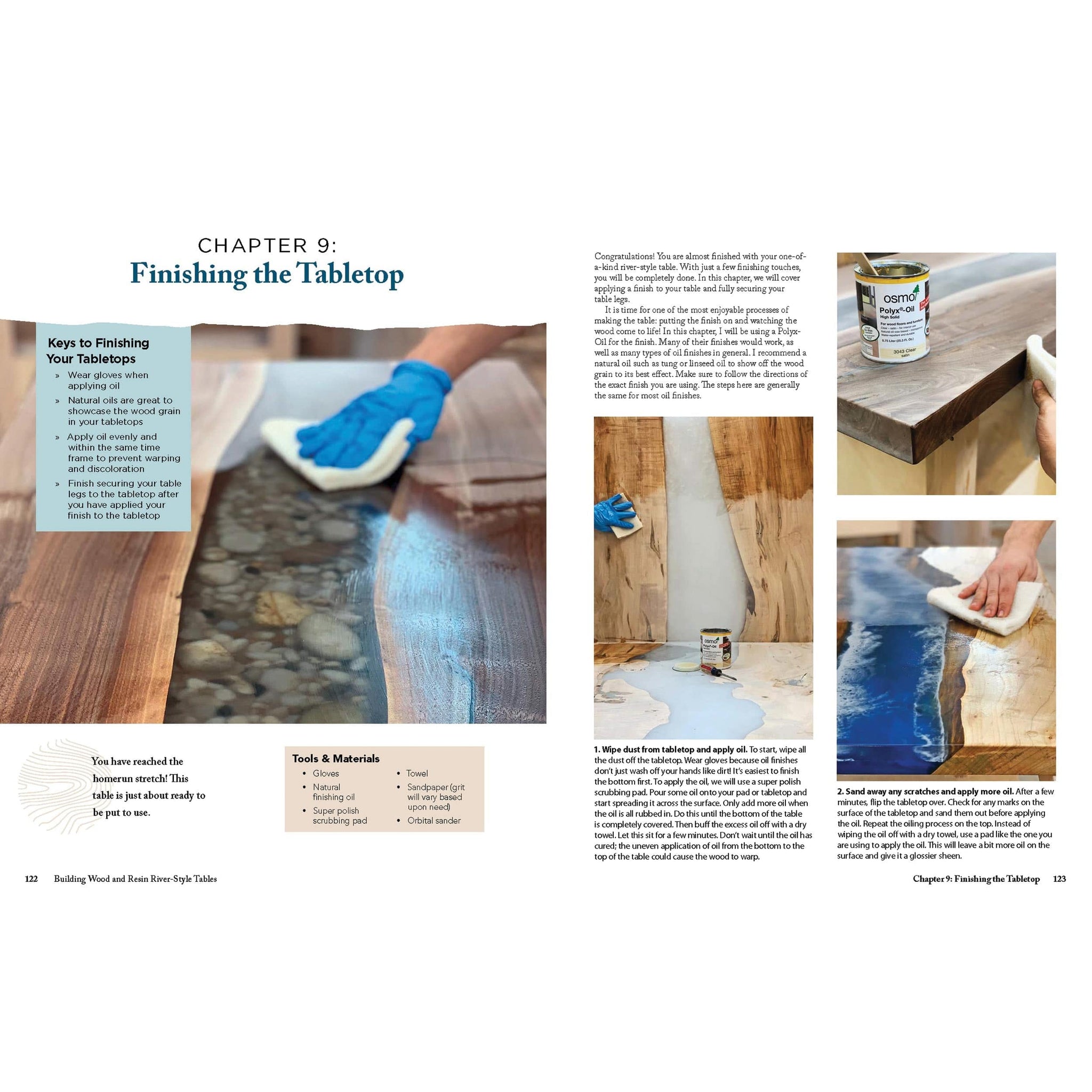 Fox Chapel Building Wood and Resin River-Style Tables | Woodcraft