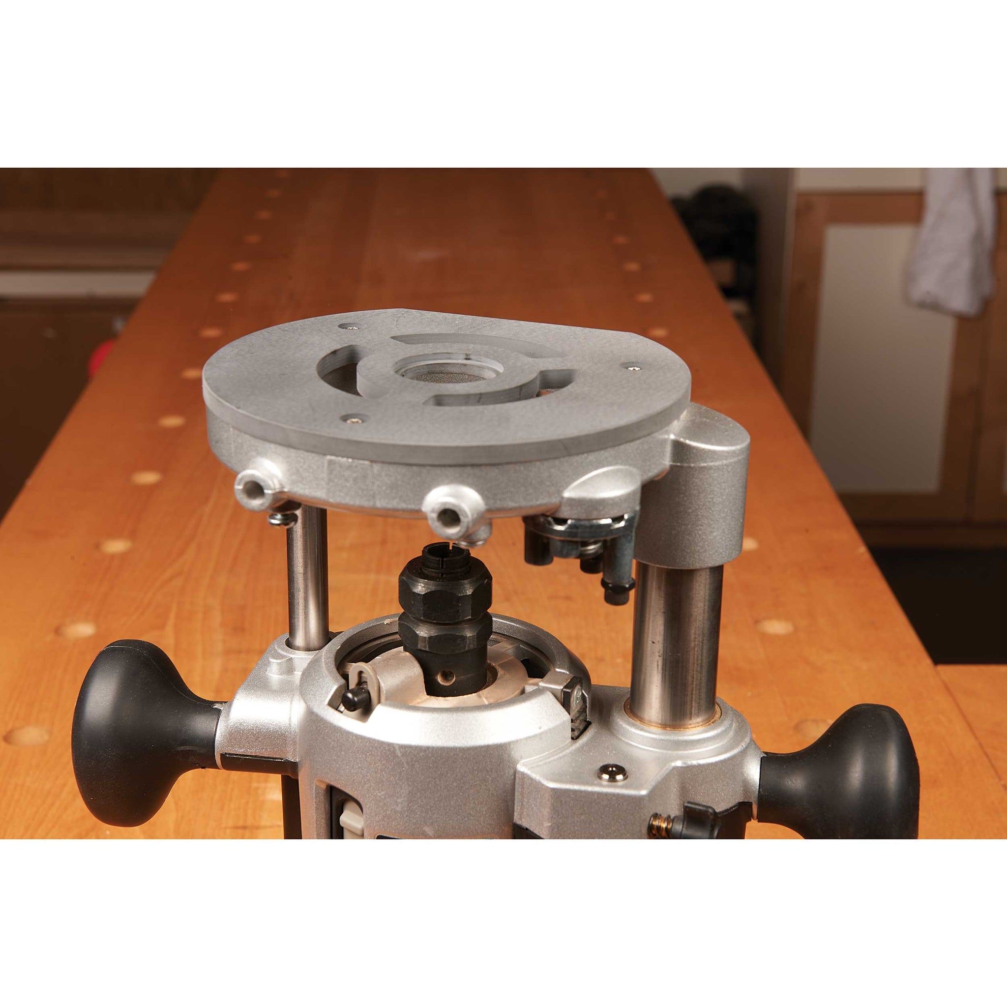 WoodRiver Router Baseplate - PC890/DW618 - Plunge Base | Woodcraft