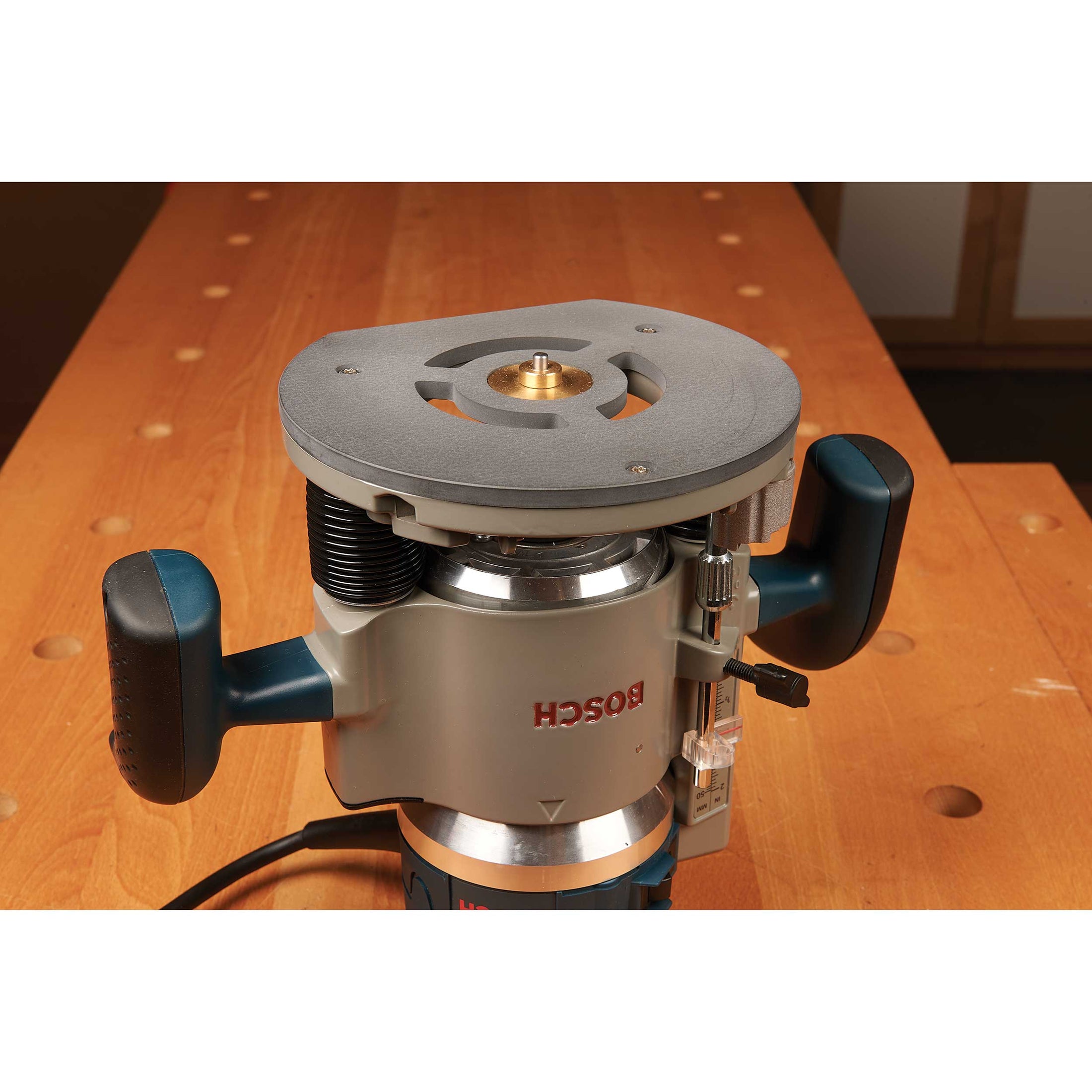 WoodRiver Router Baseplate - Bosch 1617 - Plunge Base | Woodcraft
