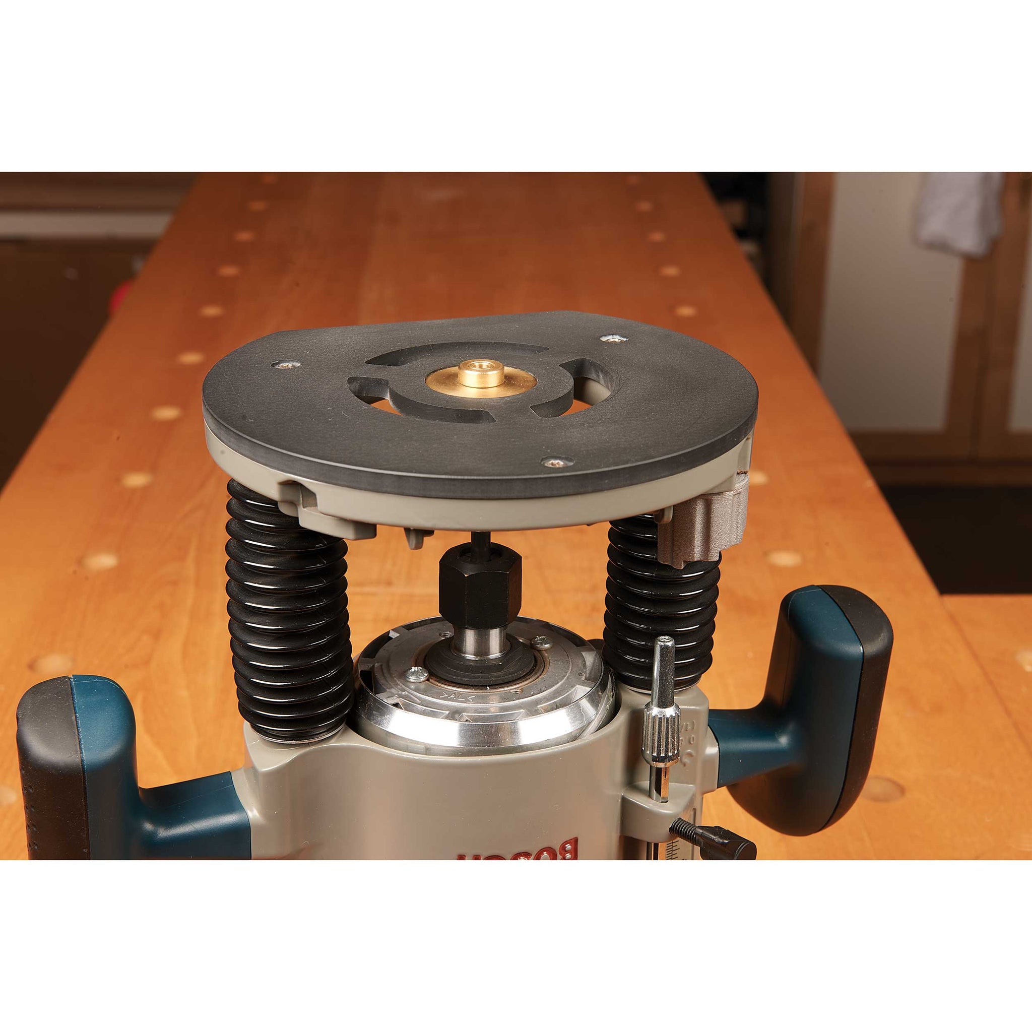 WoodRiver Router Baseplate - Bosch 1617 - Plunge Base | Woodcraft