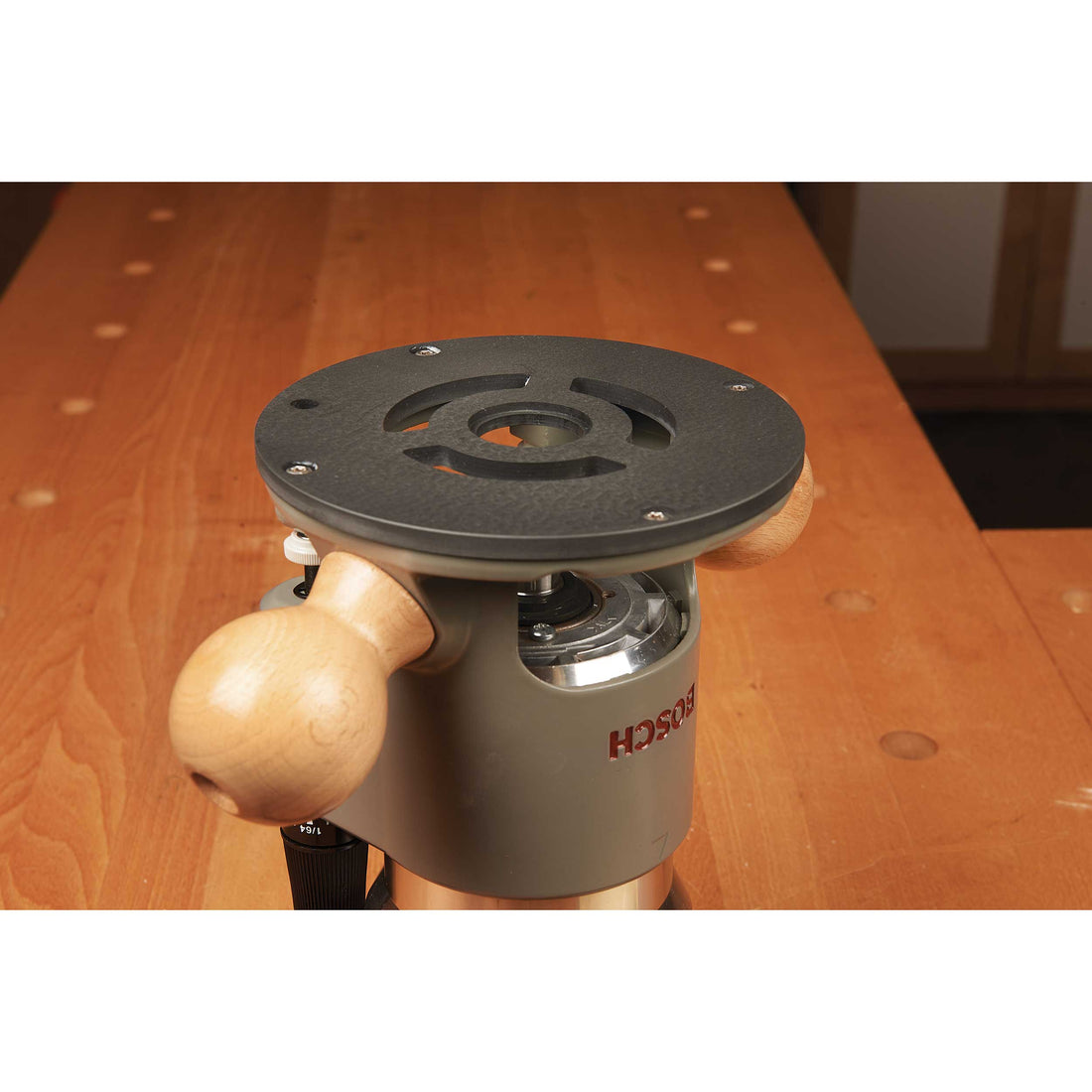 WoodRiver Router Baseplate - Bosch 1617 - Fixed Base | Woodcraft