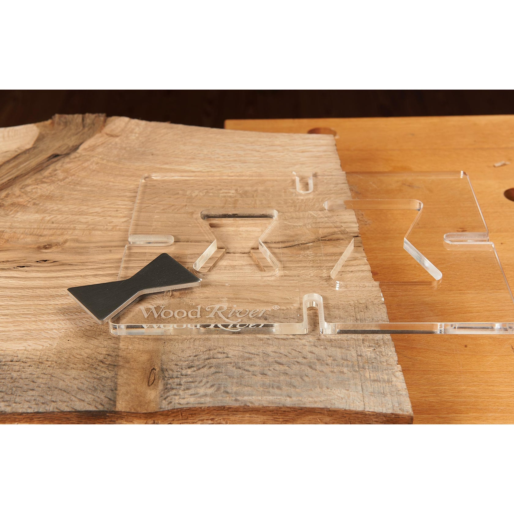 WoodRiver Router Inlay Template – Bowtie | Woodcraft
