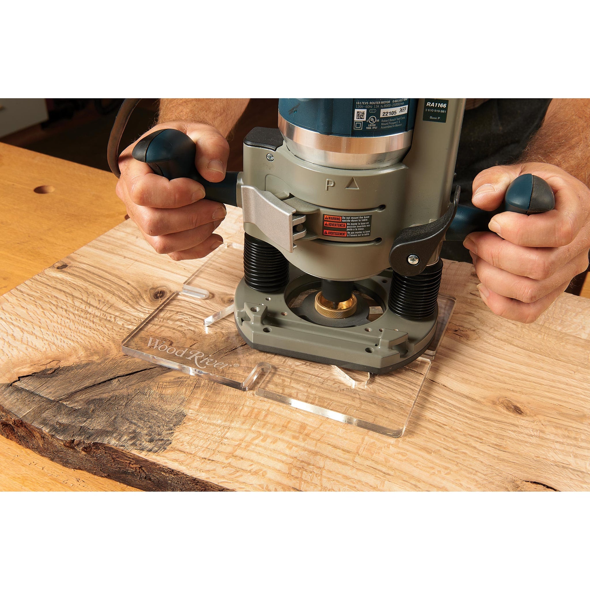 WoodRiver Router Inlay Template | Butterfly | Woodcraft