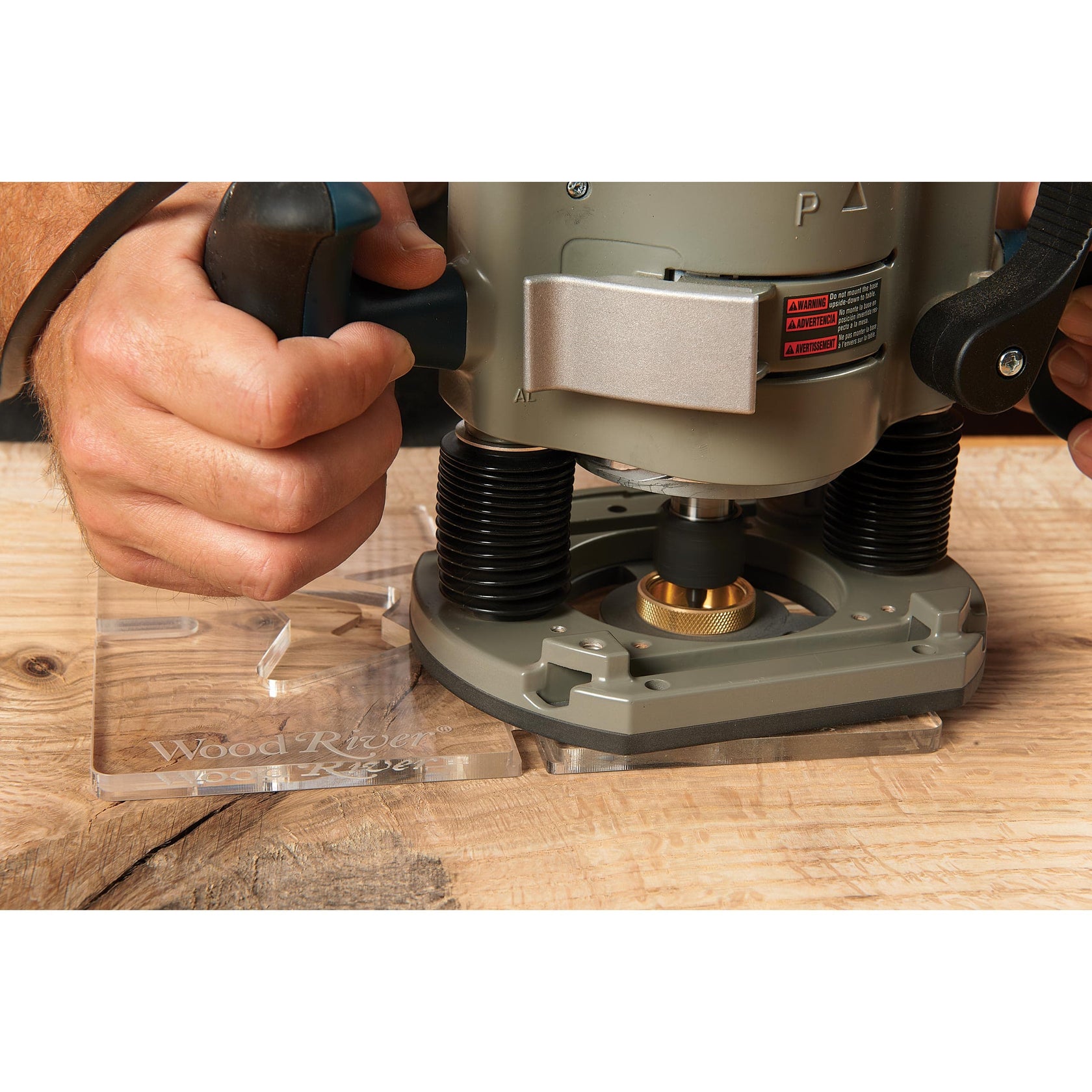 WoodRiver Router Inlay Template | Butterfly | Woodcraft