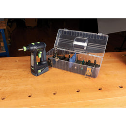 WoodRiver - 1/4" Drill and Driver Bit Storage Case | Woodcraft