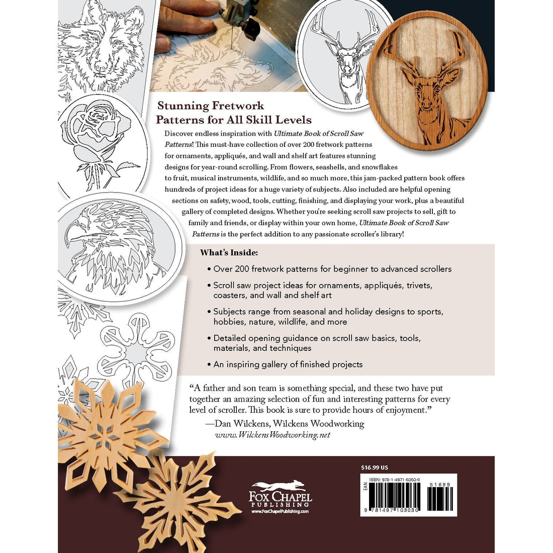 Ultimate Book of Scroll Saw Patterns | Woodcraft