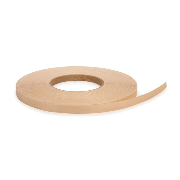 Iron On Edging 3/4 X 25' Roll - Pre-Glued Iron On Veneer Wood Tape ...