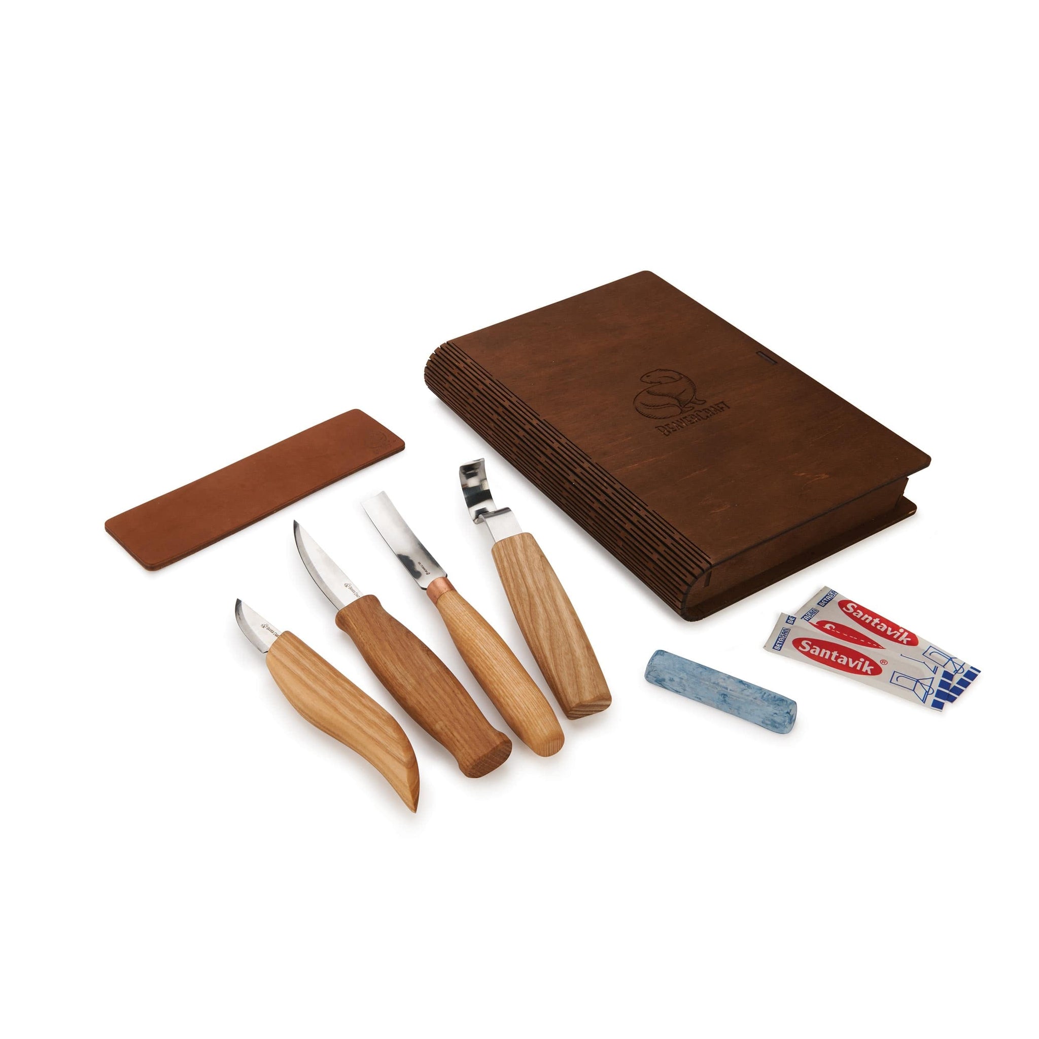 BeaverCraft Spoon & Kuksa Carving Professional Set | Woodcraft