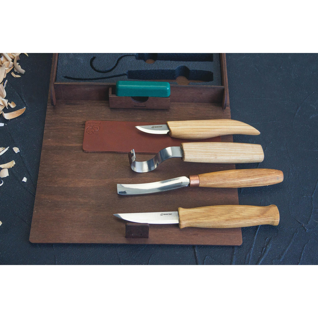 BeaverCraft Spoon & Kuksa Carving Professional Set | Woodcraft