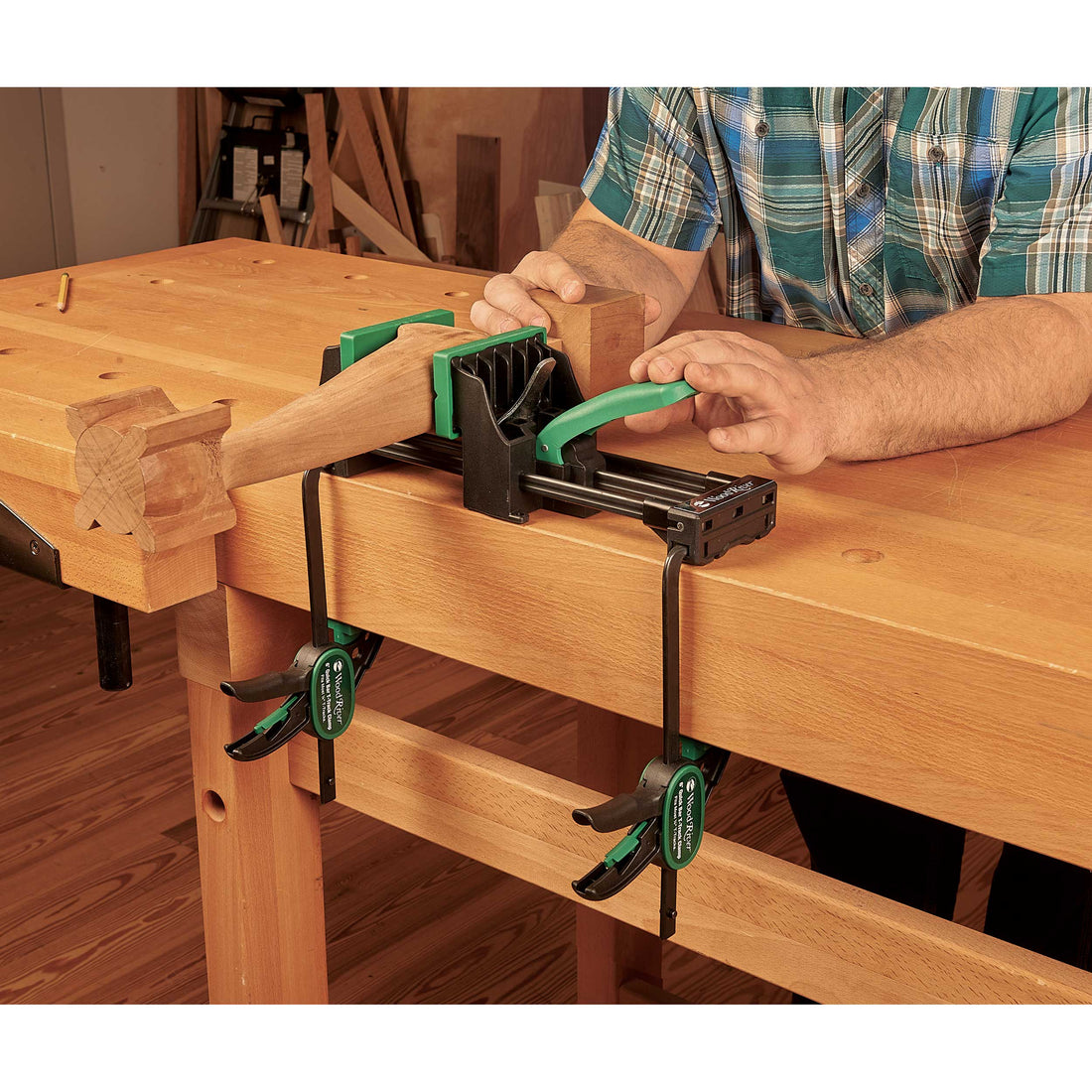 WoodRiver 6" Quick Vise with 6" Quick Clamps | Woodcraft