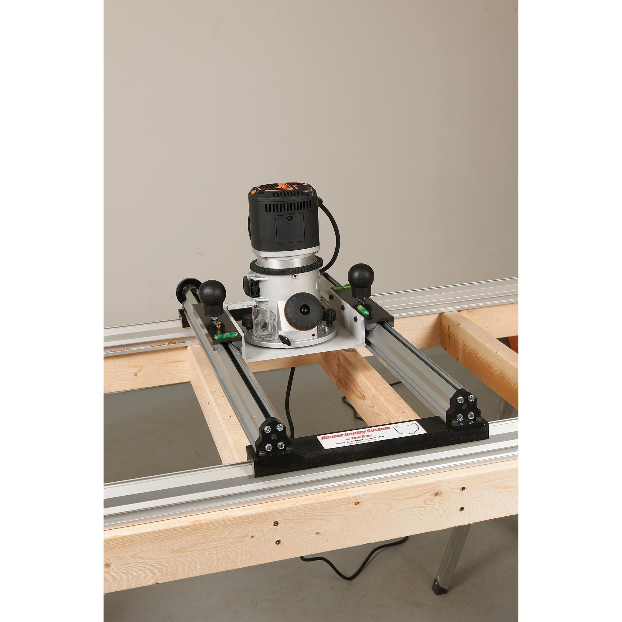 22" x 48" Manual Slab Flattening Router Mill | Woodcraft