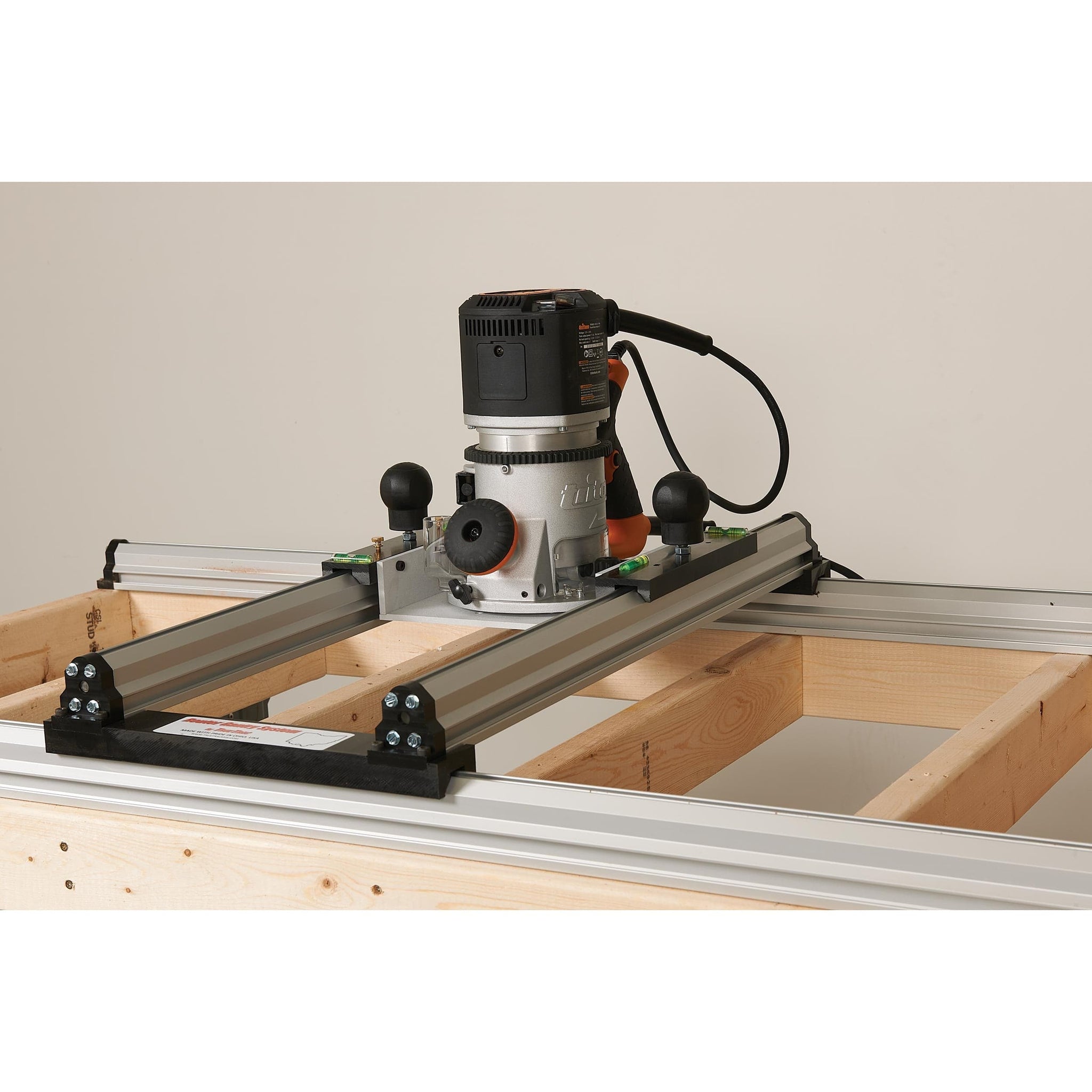 TrueTrac 22" x 48" Manual Slab Flattening Router Mill | Woodcraft