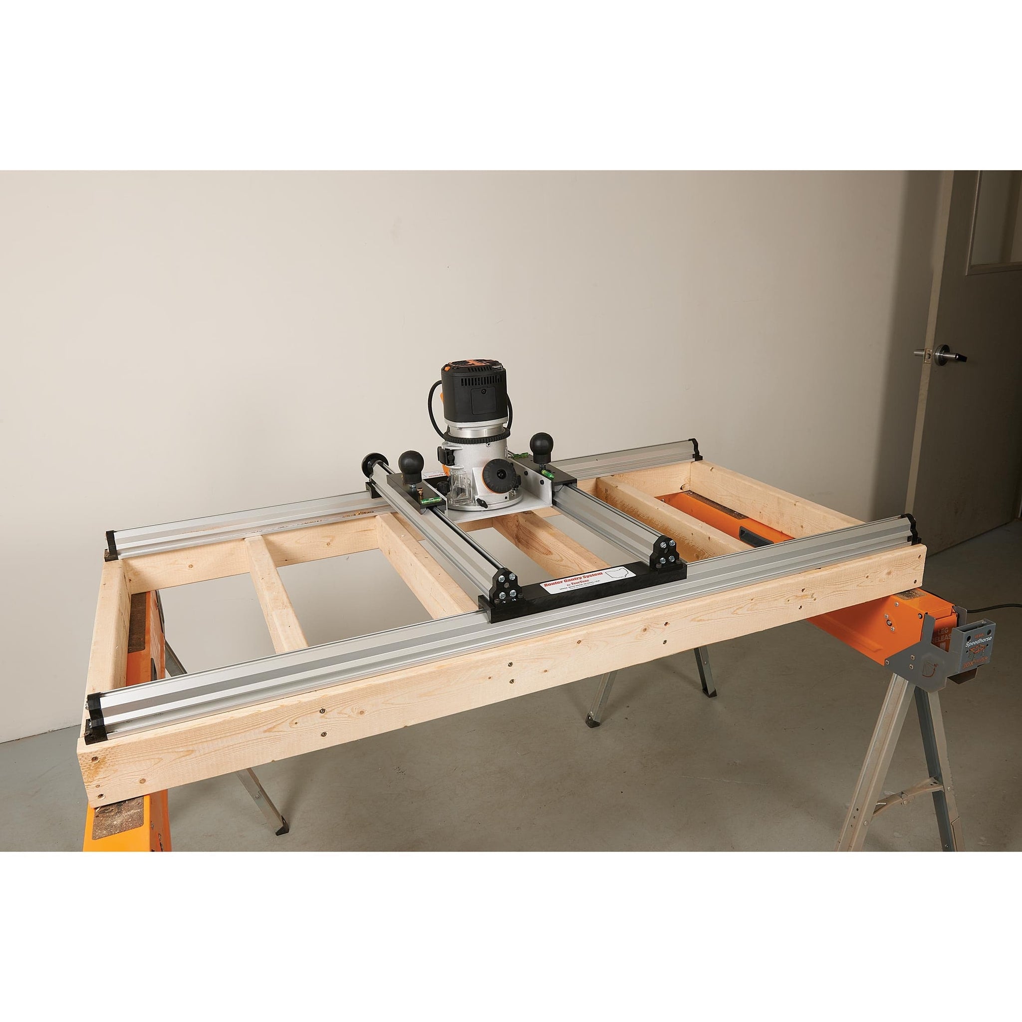 22" x 48" Manual Slab Flattening Router Mill | Woodcraft