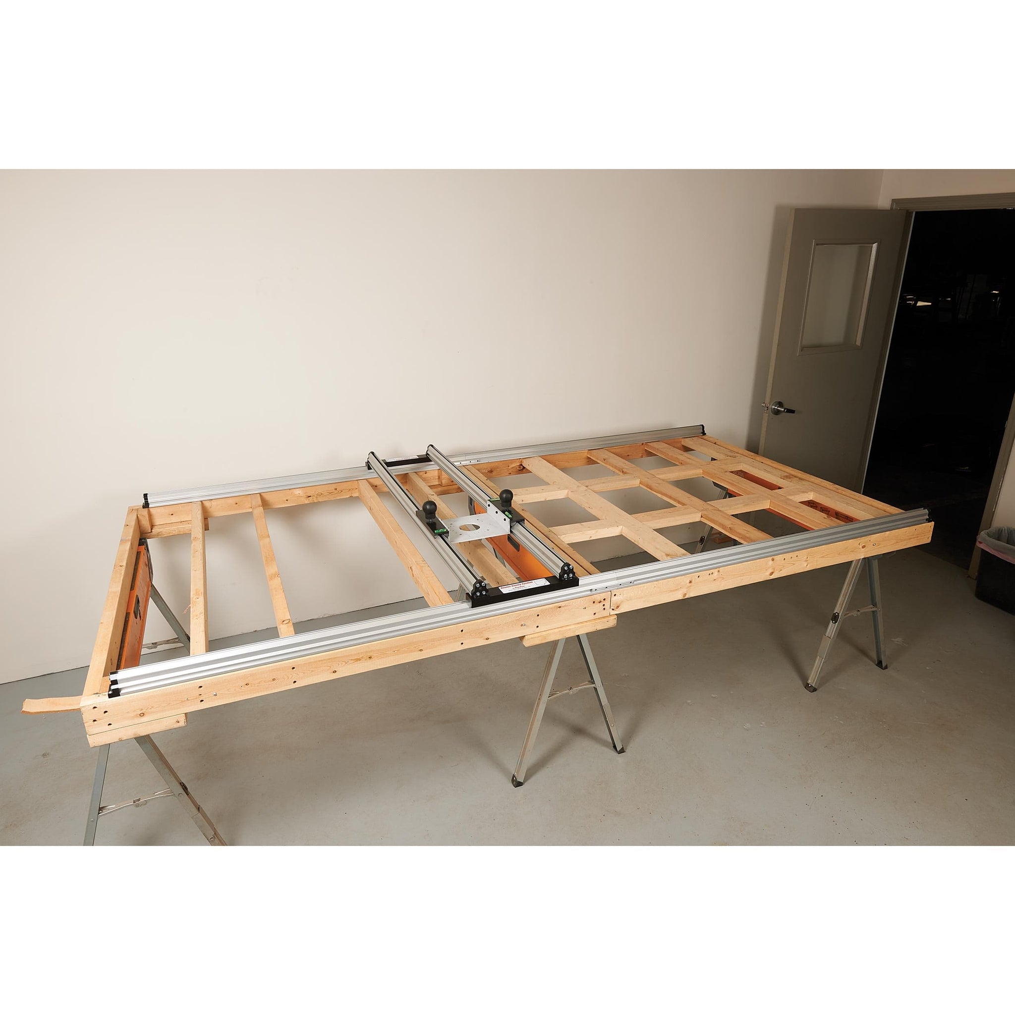 TrueTrac 48" x 96" Threaded Slab Flattening Router Mill | Woodcraft