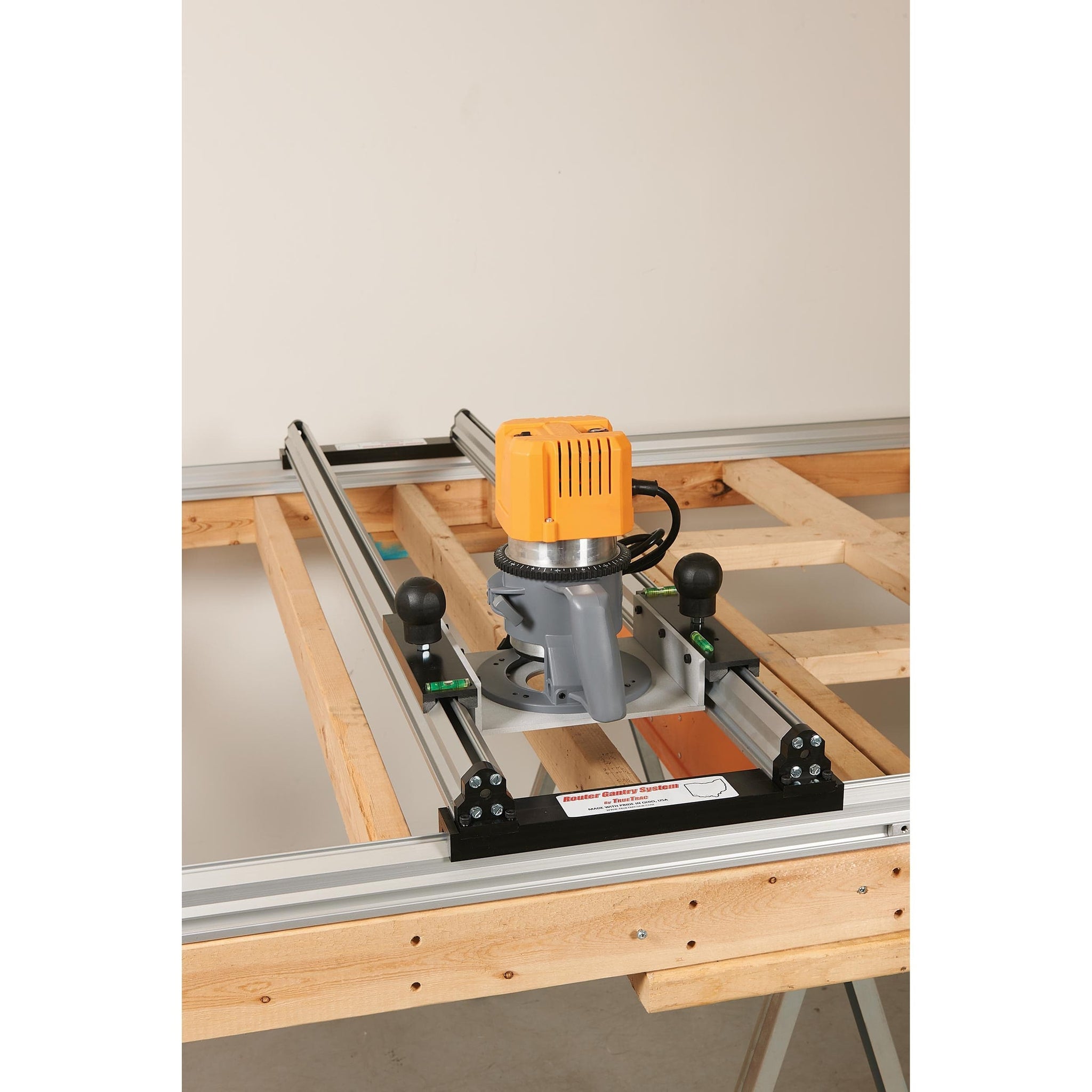 48" x 96" Threaded Slab Flattening Router Mill | Woodcraft