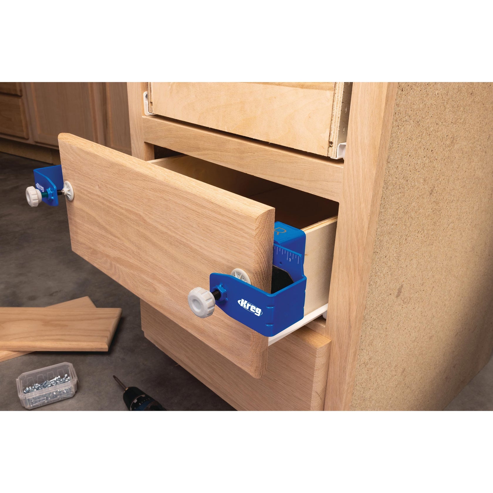 Kreg Drawer Front Mounting System | Woodcraft