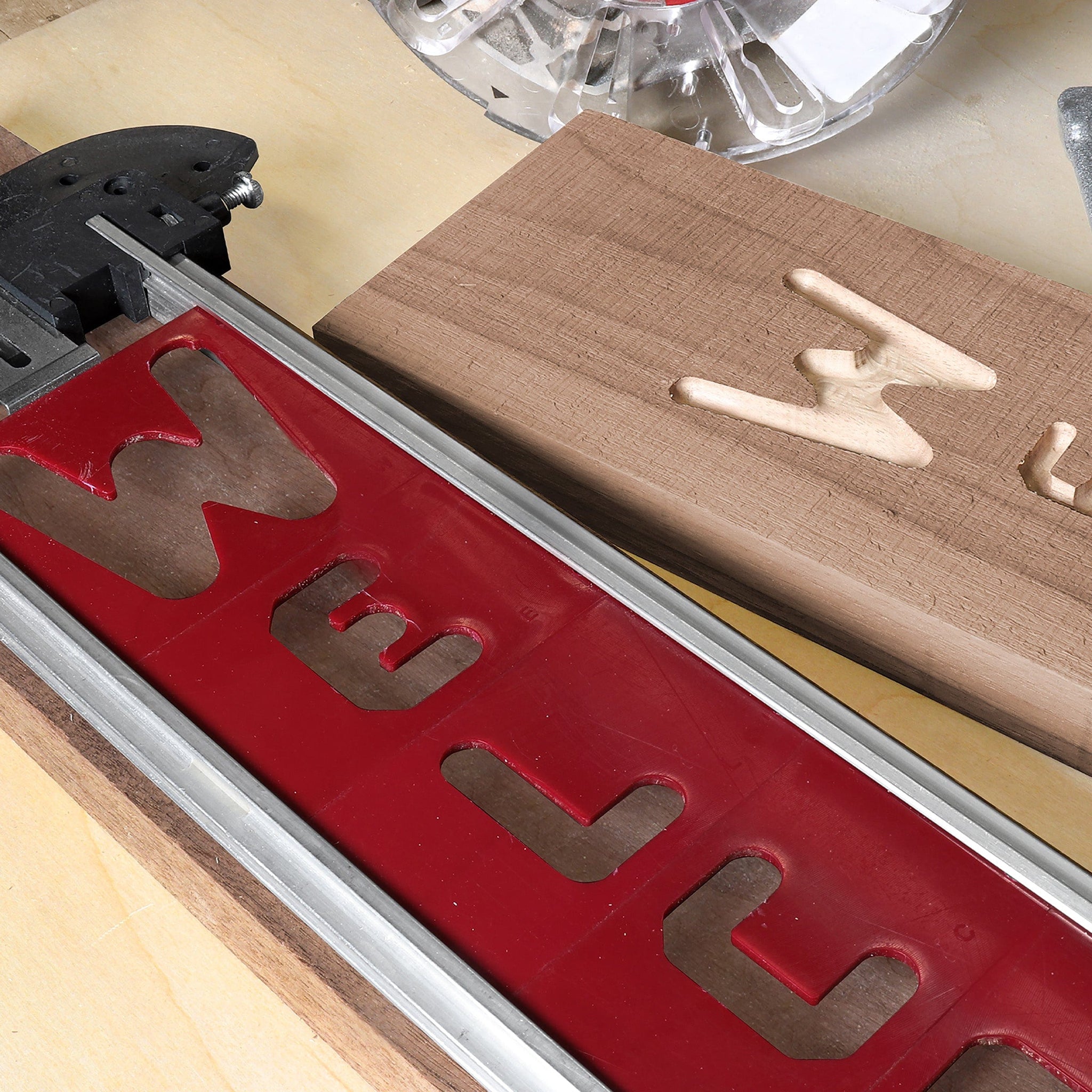 Milescraft 1-1/2" and 2-1/2" Vertical Letters Set for Sign Making Jigs ...