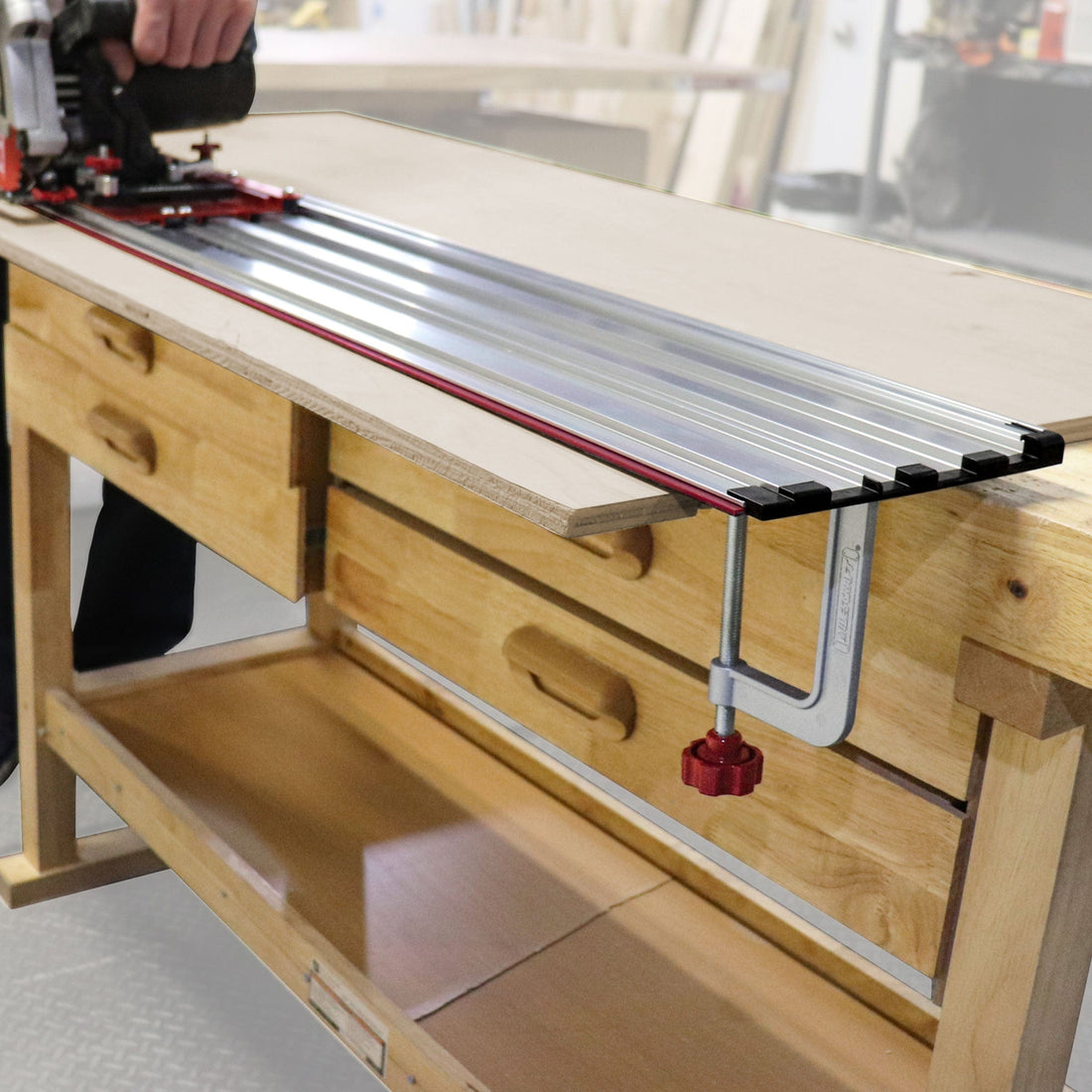 Milescraft Guide Rails for Track Saw Precision | Woodcraft