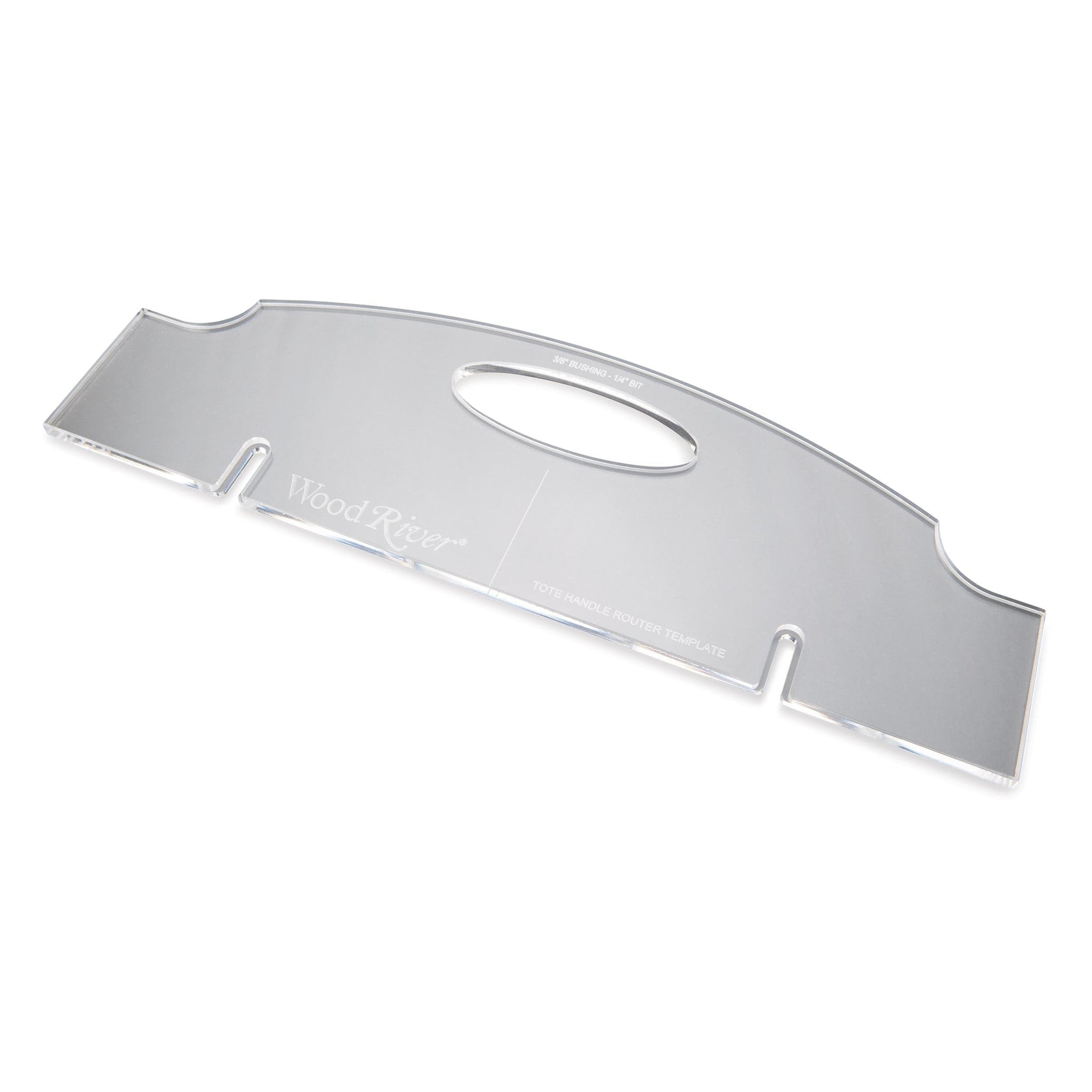 WoodRiver Tote Handle Router Template | Woodcraft