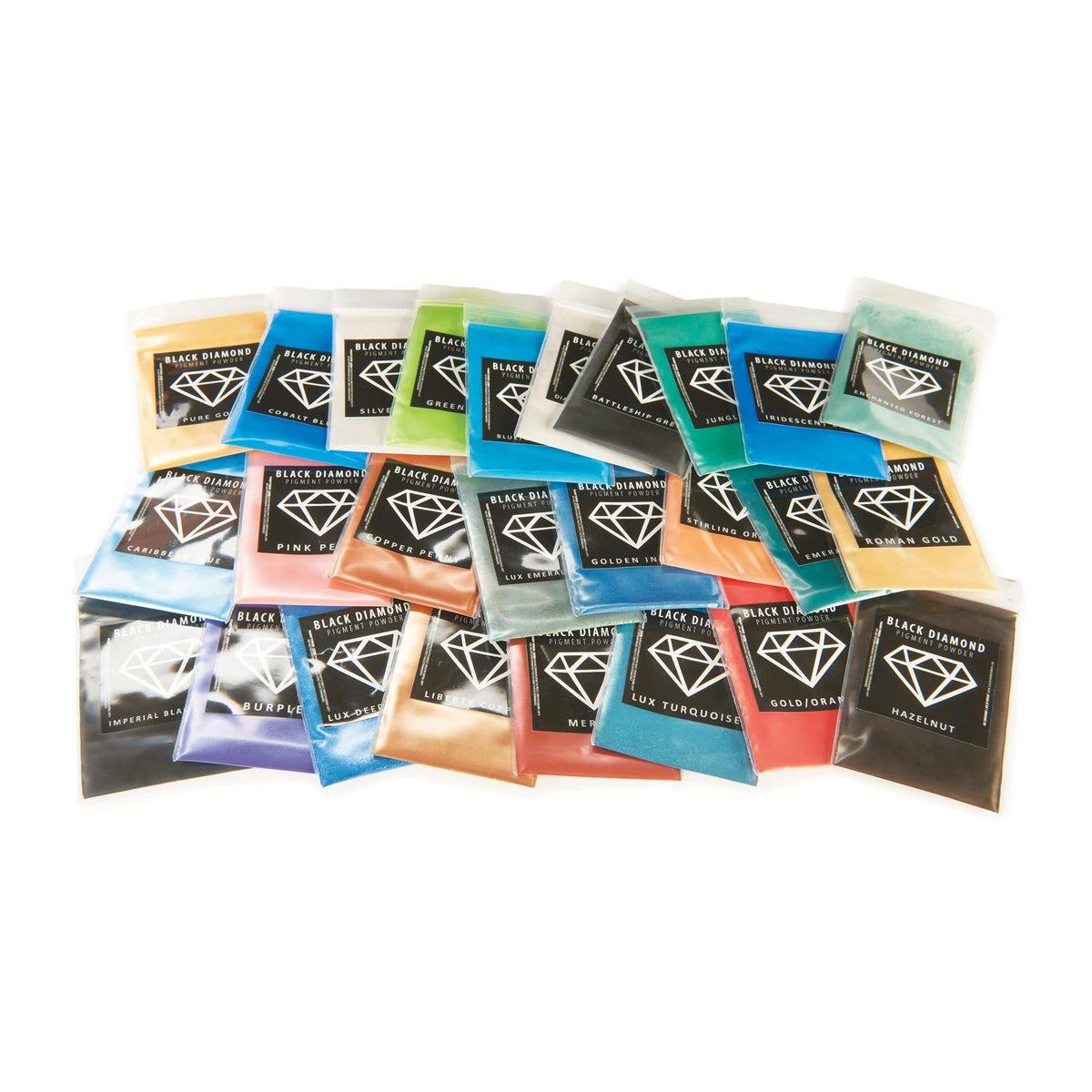 Black Diamond Pigments Mica Powder Variety Pack | Woodcraft