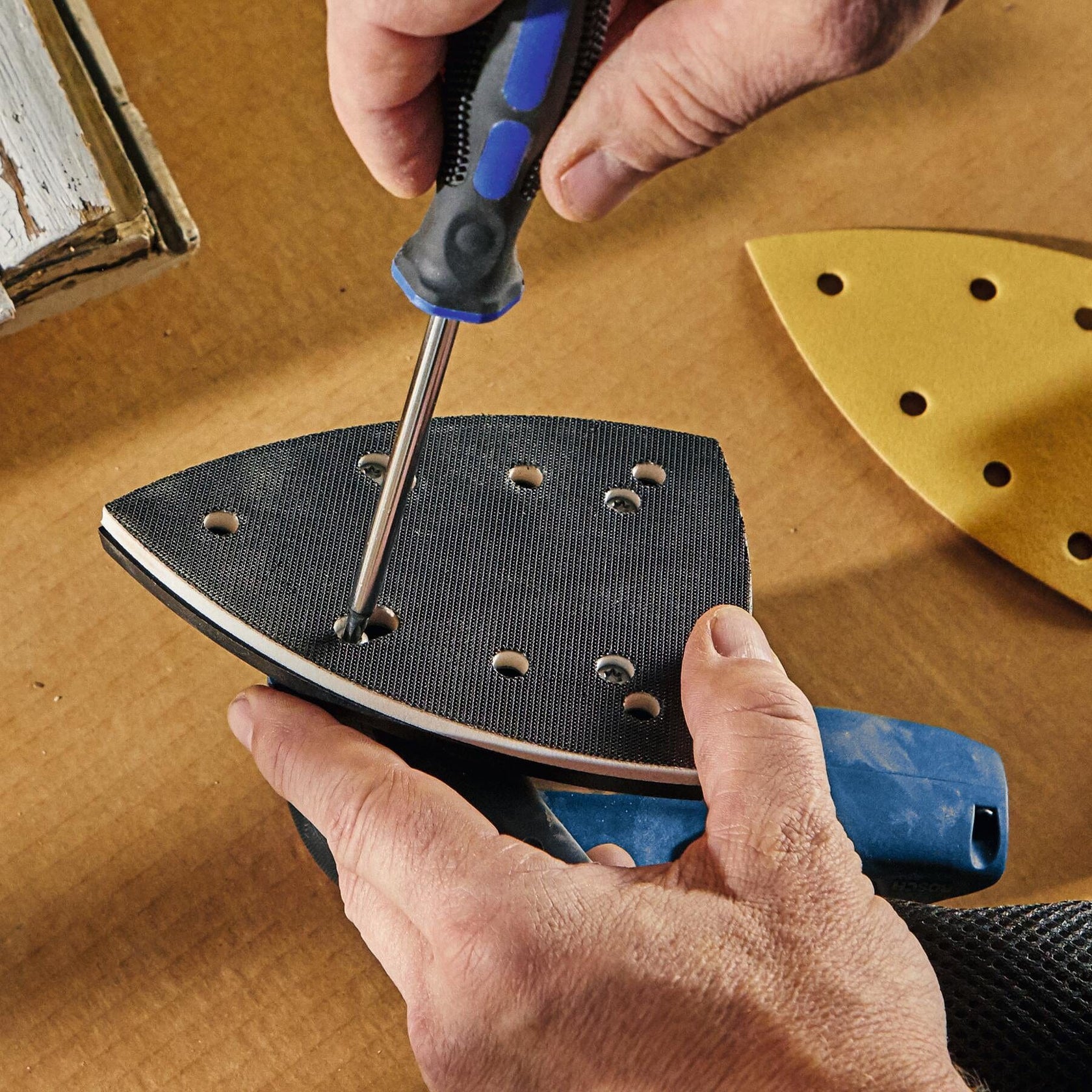 Bosch - 12V Brushless 1/4-Sheet Orbital Finishing Sander - Tool Only ...