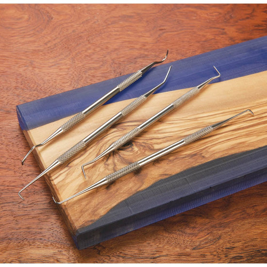 WoodRiver - Stainless Steel Pick Set - 4 Piece | Woodcraft