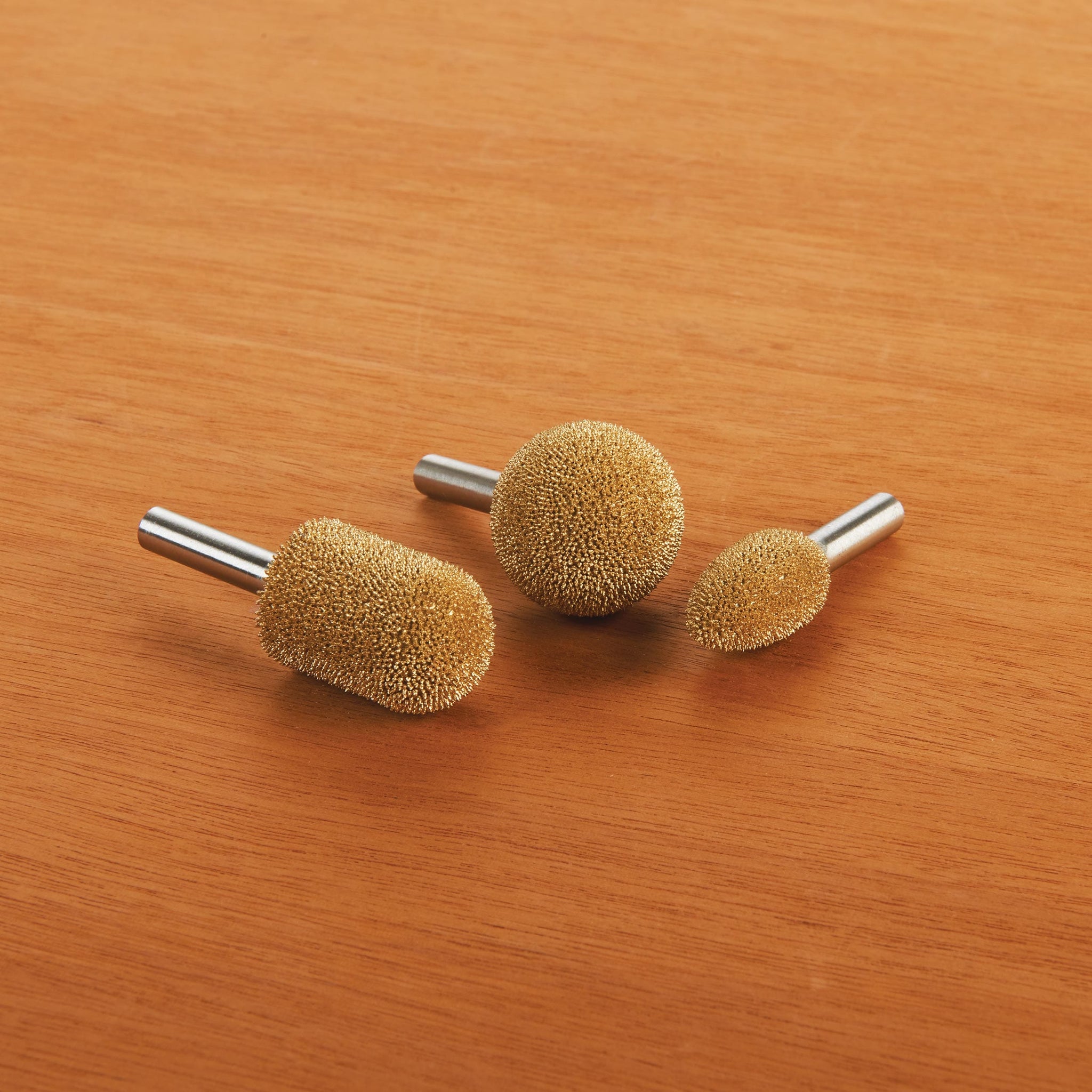 Kutzall Original Rotary Burr Set - 1/4" Shaft - Fine - 3 Piece | Woodcraft