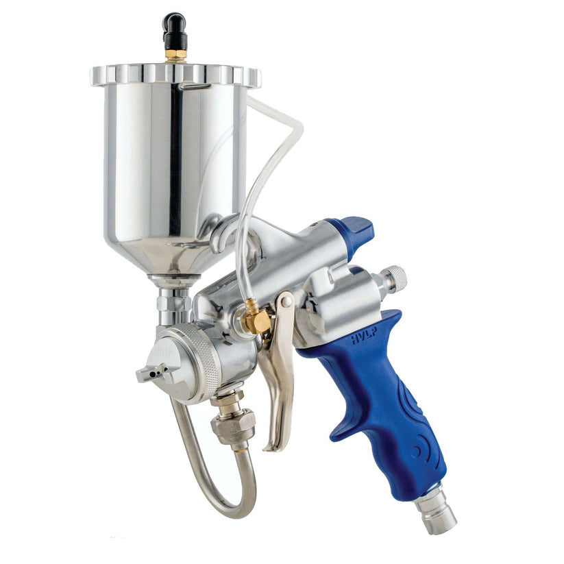 M-Model Gravity Feed Spray Gun - Blue - 1.3mm | Woodcraft