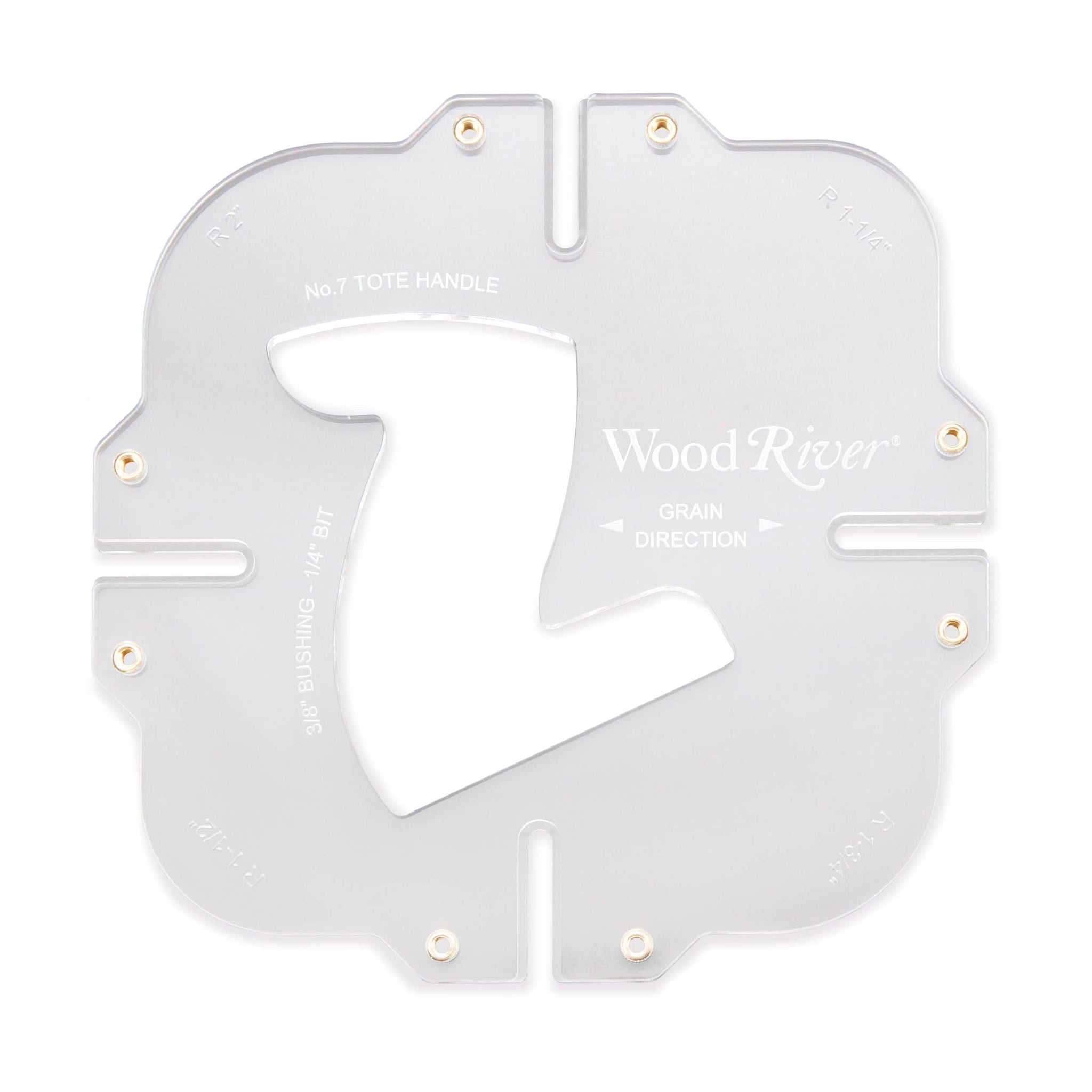 WoodRiver Corner Radius Router Jig Template Set - 3 Piece | Woodcraft