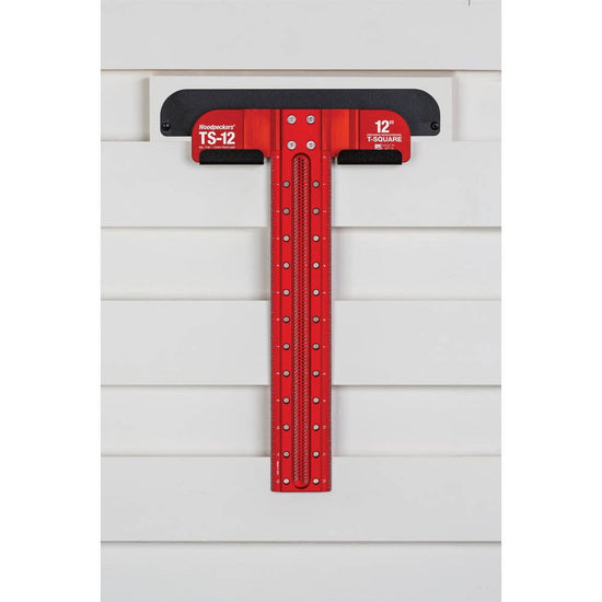 Woodpeckers Precision T-Square with Rack-It - 12" | Woodcraft