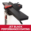 Jet Black 8" Helical Head Jointer 2HP, 1PH, 230V (JWJ-8HH-BLK) | Woodcraft