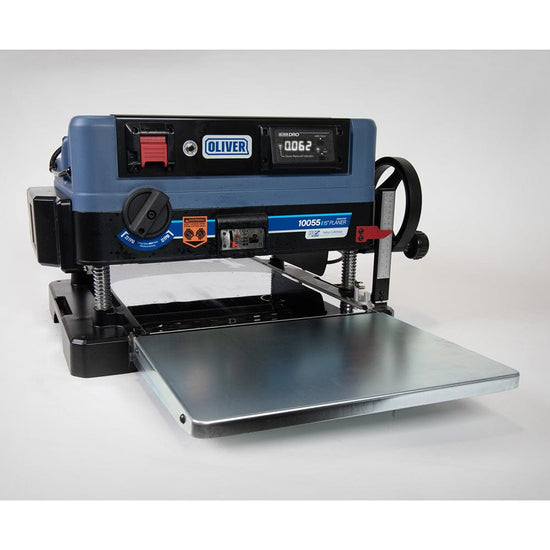 Oliver 15 inch Benchtop Planer with HCX Helical Cutterhead | Woodcraft