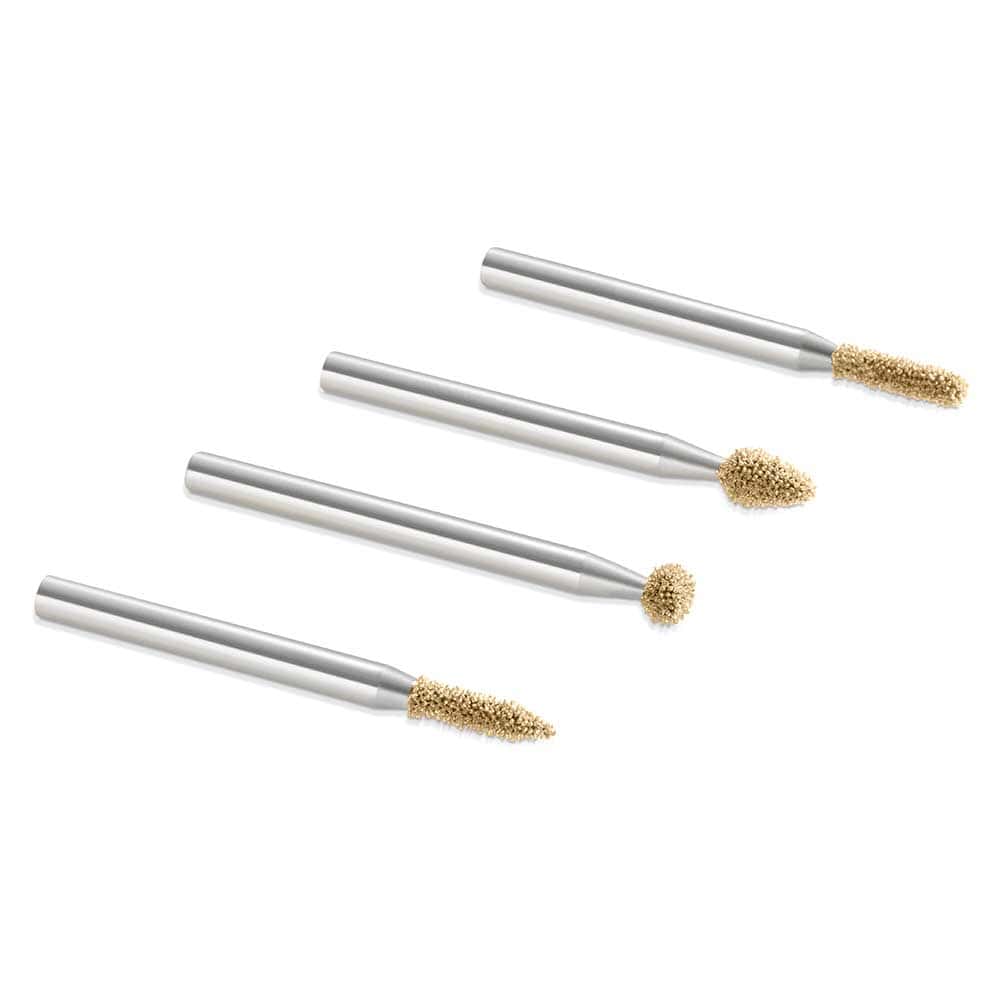 Kutzall Detail Burr Kit Fine Cut Rotary Set 4 Piece | Woodcraft