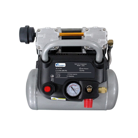 1.5 Gallon 1 HP Quiet Air Compressor | Woodcraft