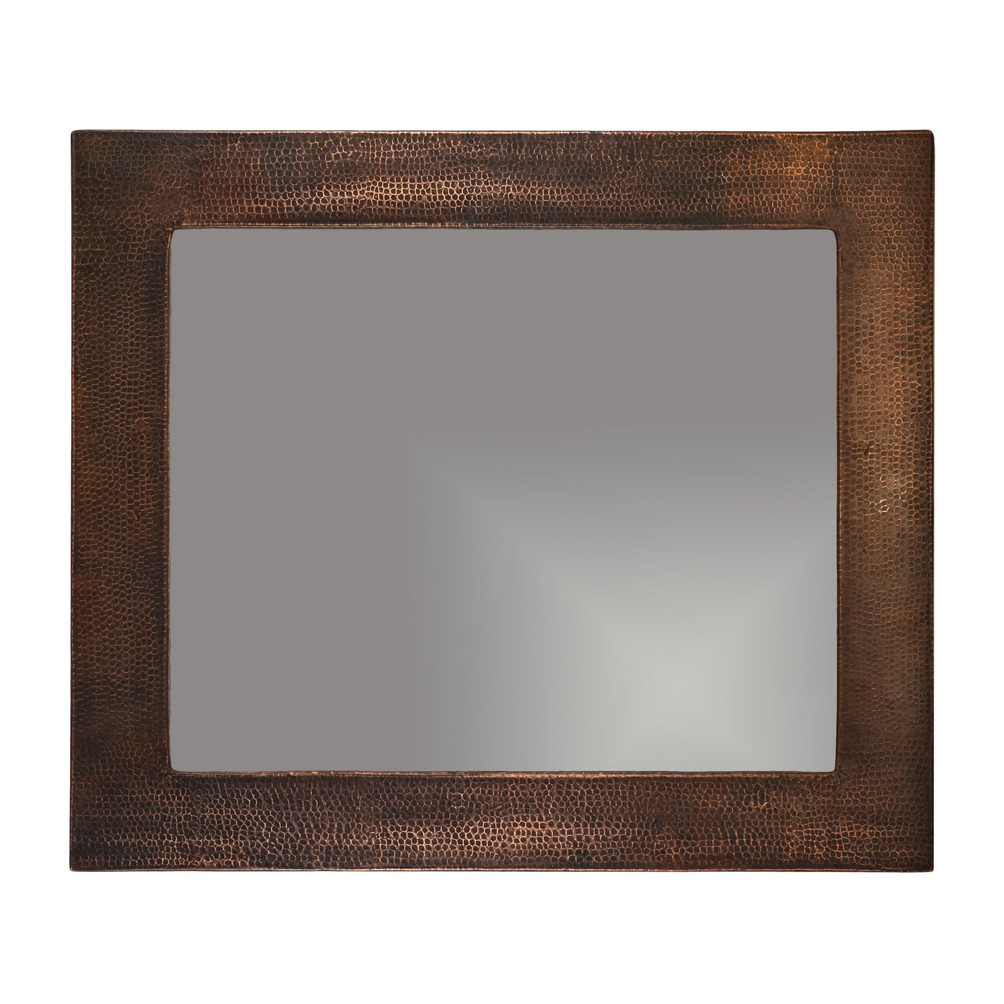 Premier Copper Products 36" Hand Hammered Rectangle Mirror | Woodcraft