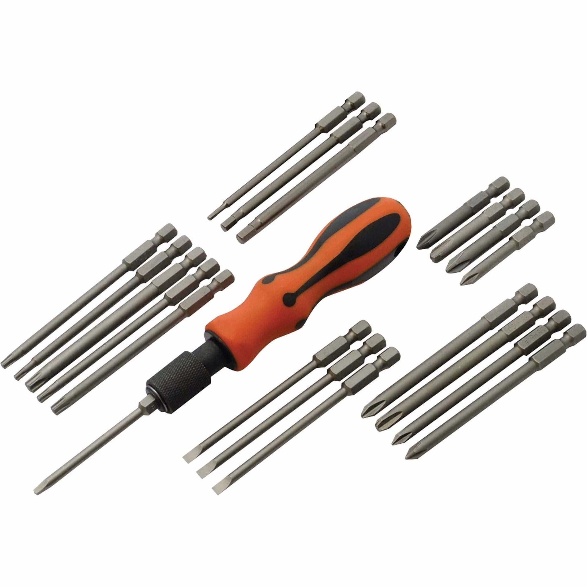 Dynamic 21pc Screwdriver Set with Comfort Grip Handles | Woodcraft