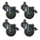 SuperMax 4 Piece Heavy Duty Swivel Lock Casters | Woodcraft
