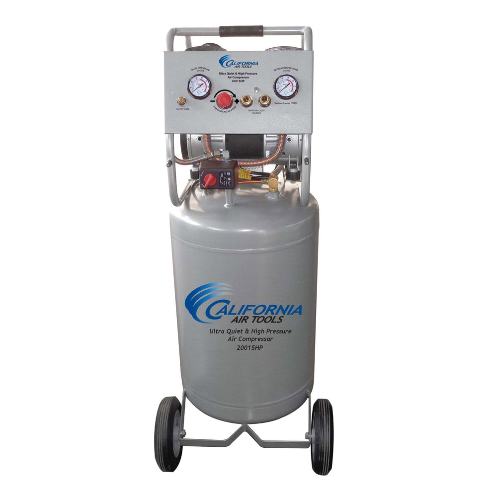 California Air Tools 1-1/2 HP 20 Gallon Oil-Free Two Stage Air ...