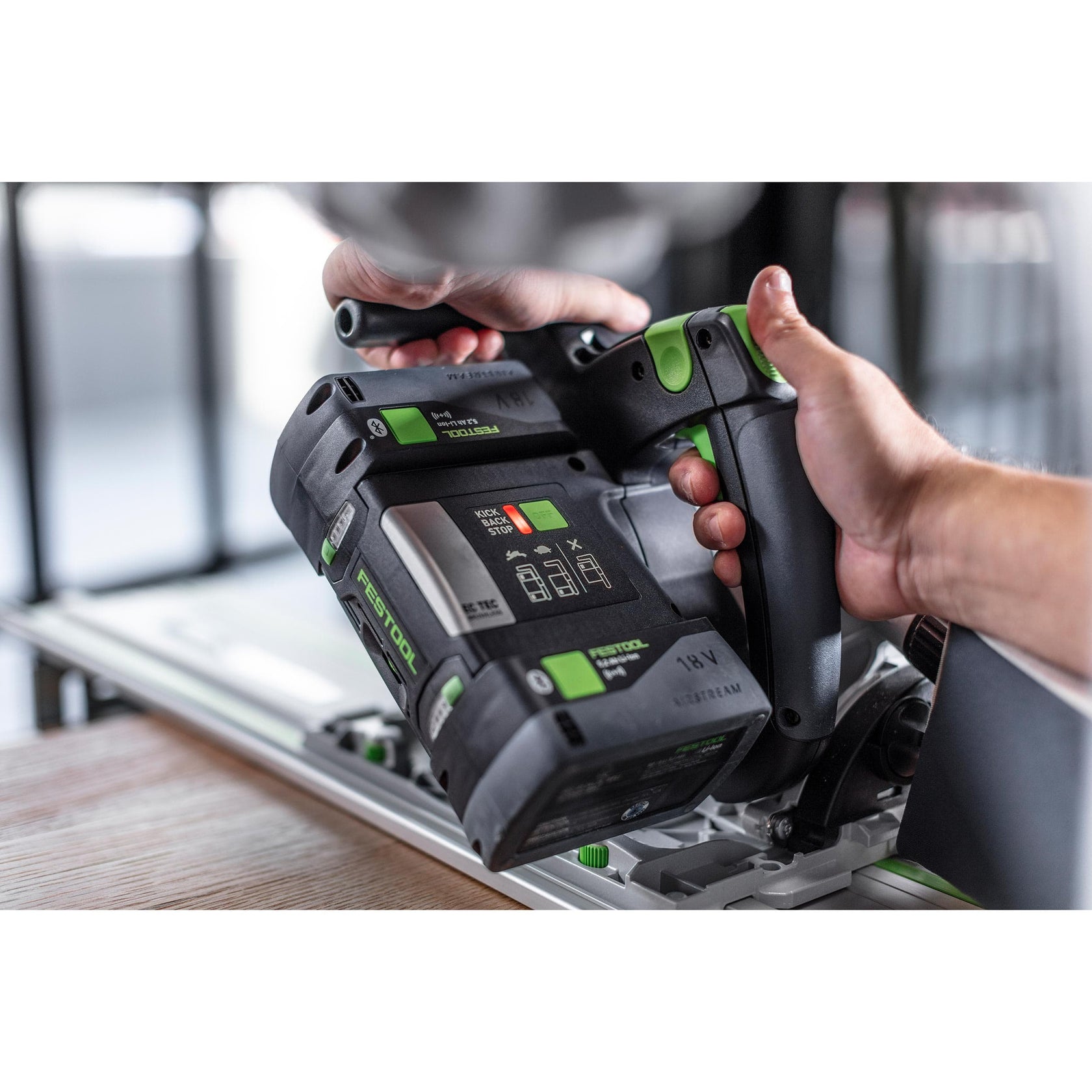 Festool - Cordless Track Saw TSC 55 5,2 KEBI-F-Plus | Woodcraft