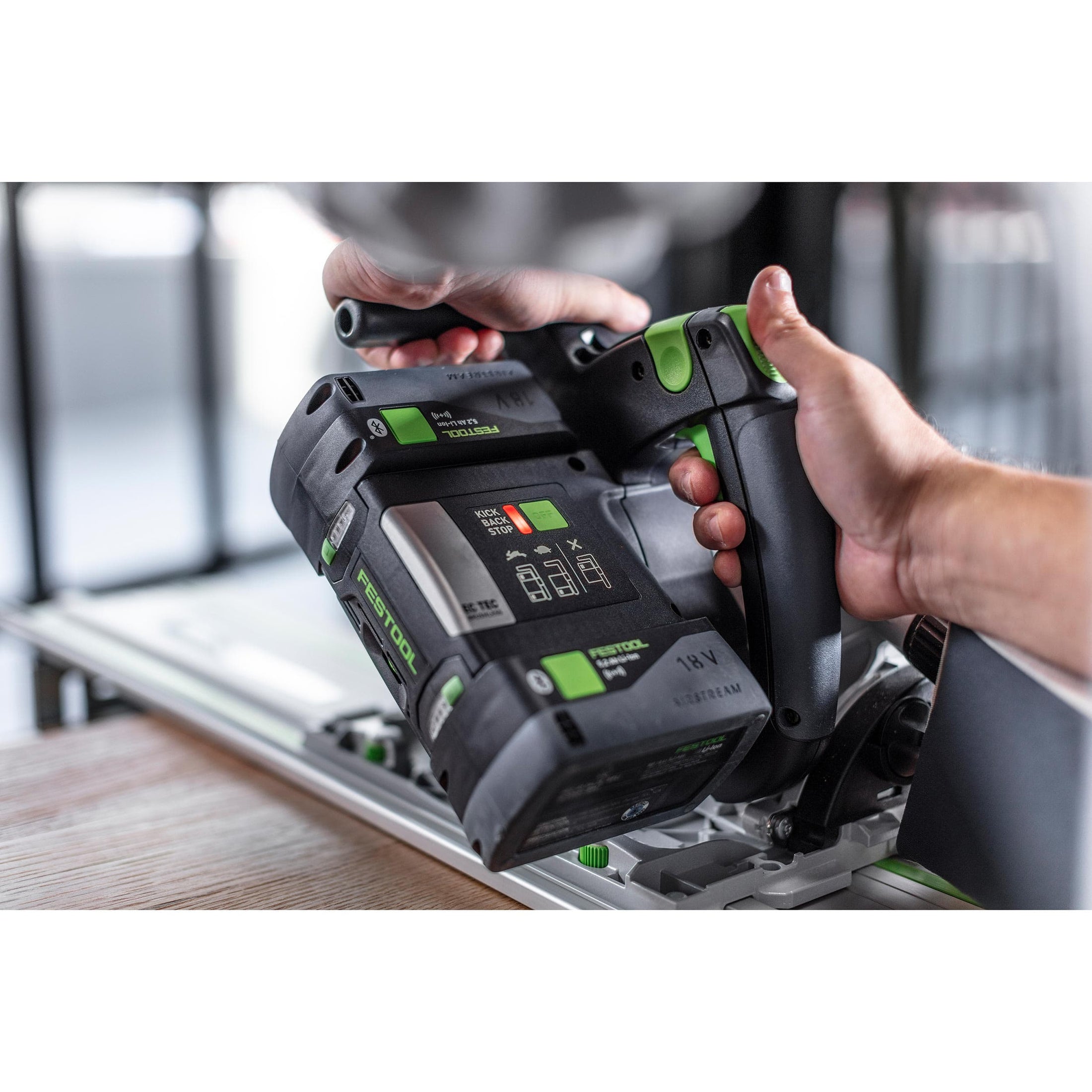Festool - Cordless Track Saw TSC 55 5,2 KEBI-F-Plus | Woodcraft