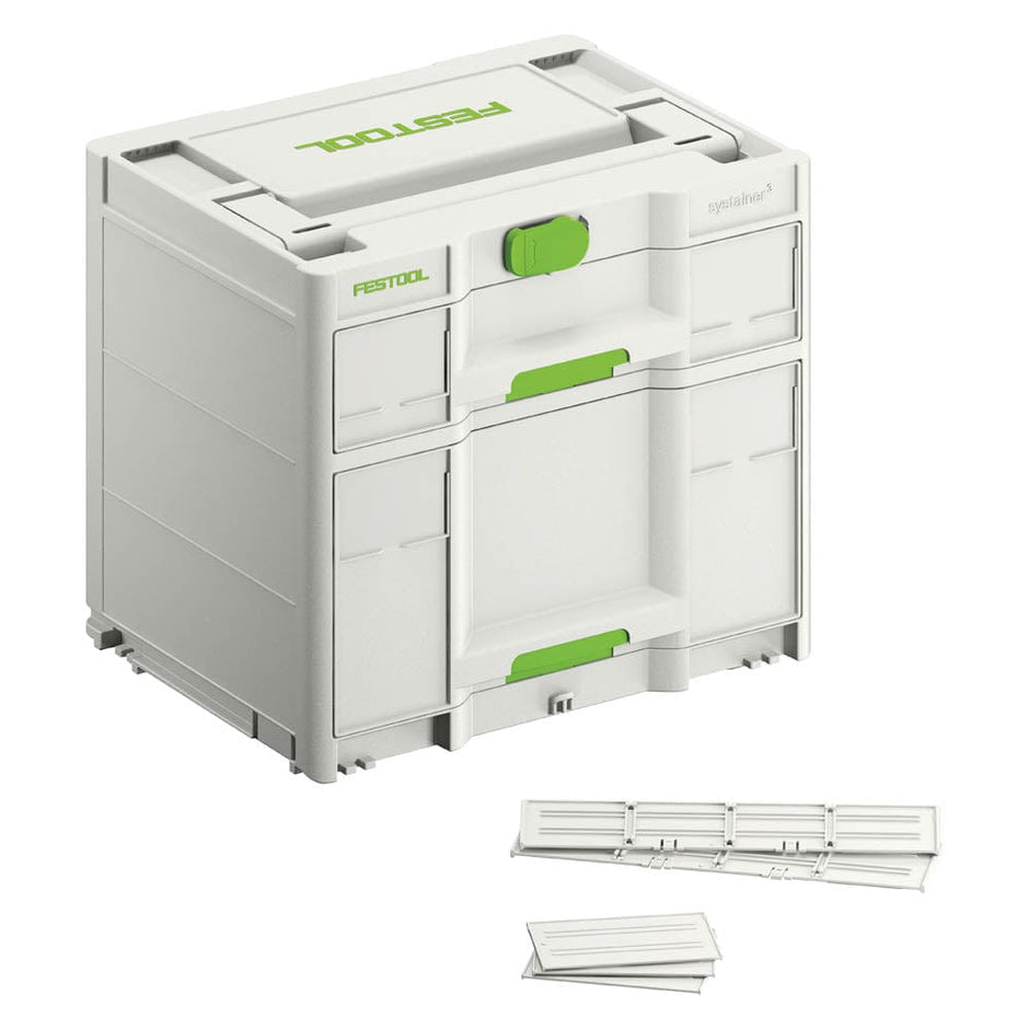 Festool - Sortainer³ SYS3-SORT/3 M 337 Systainer | Woodcraft