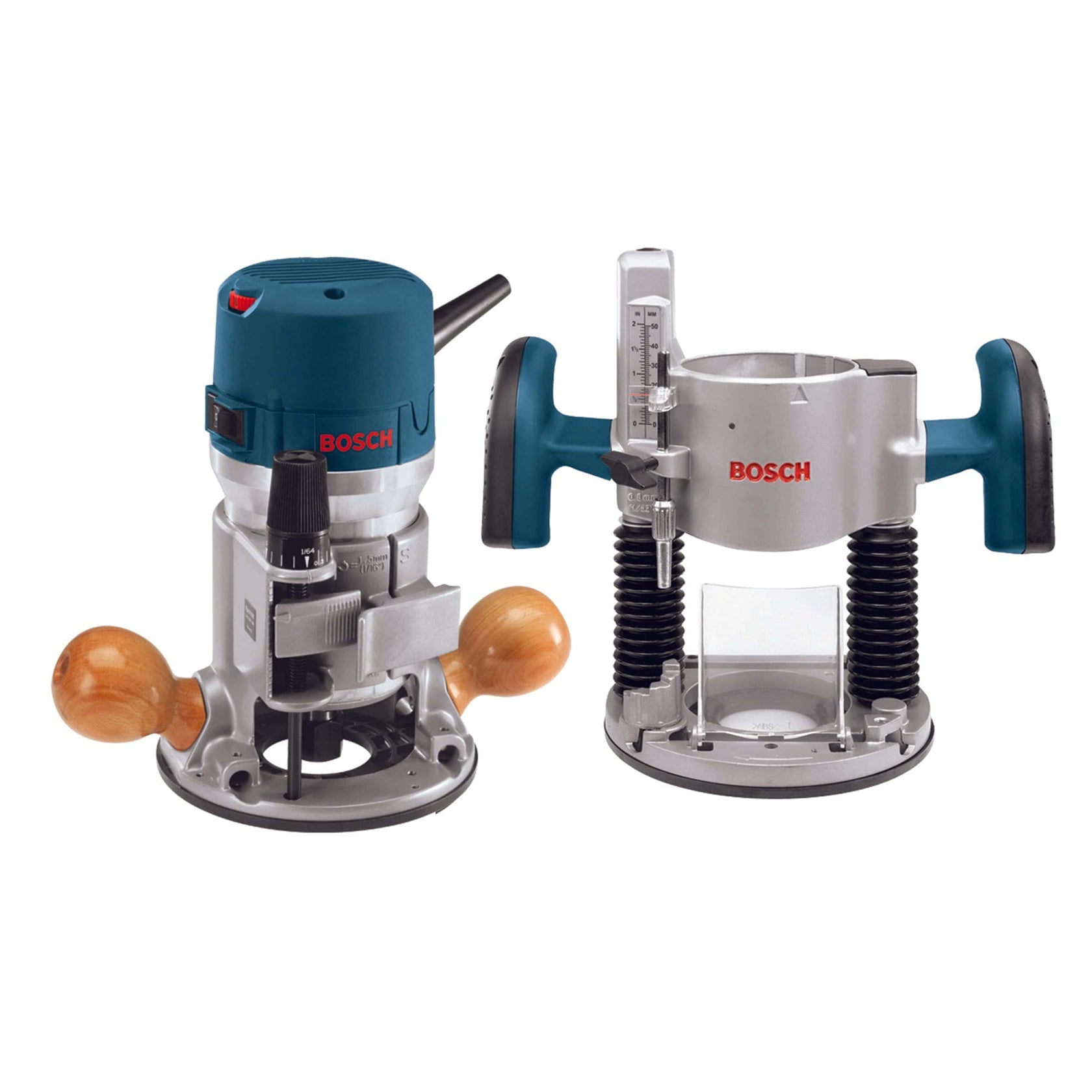 Bosch 2.25 HP Fixed & Plunge Router Combo Kit | Woodcraft