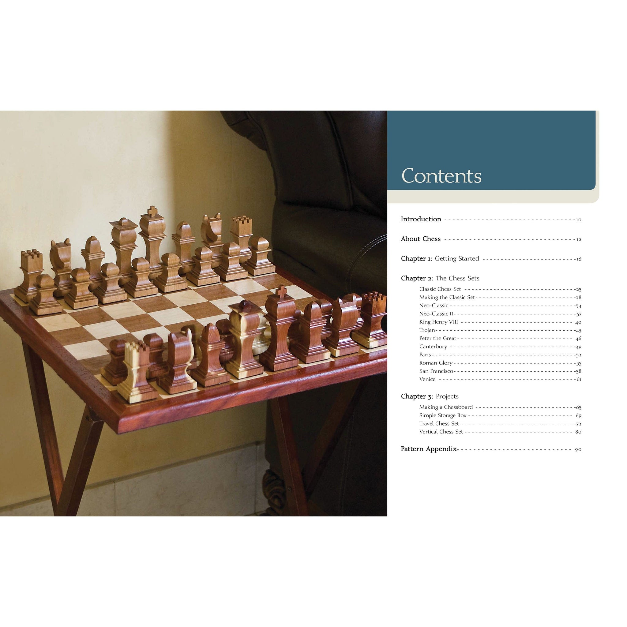 Fox Chapel Making Wooden Chess Sets , (9781565234574) | Woodcraft