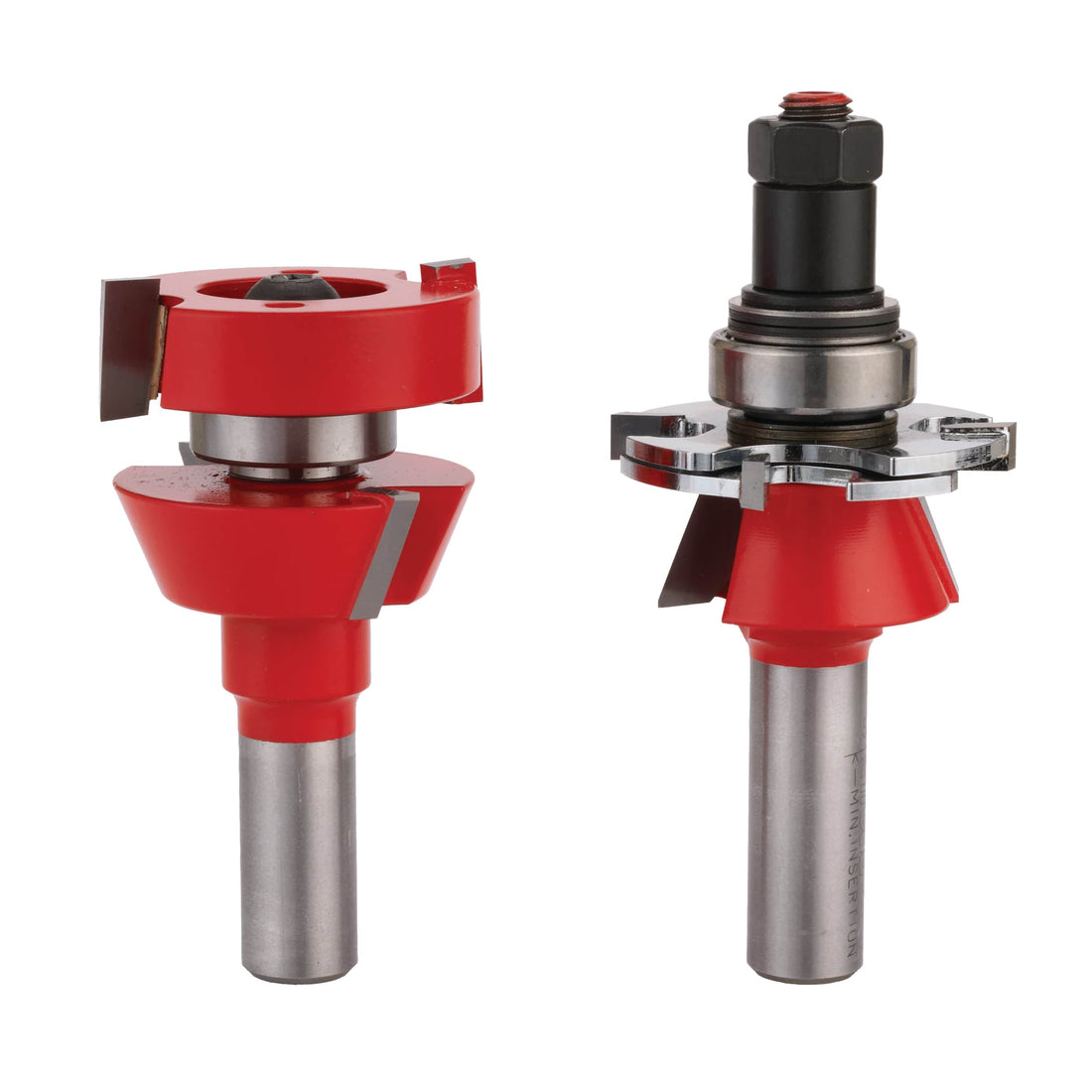 Freud 99-762 Adjustable Rail & Stile Bit Set, Shaker Profile, 1/2 ...