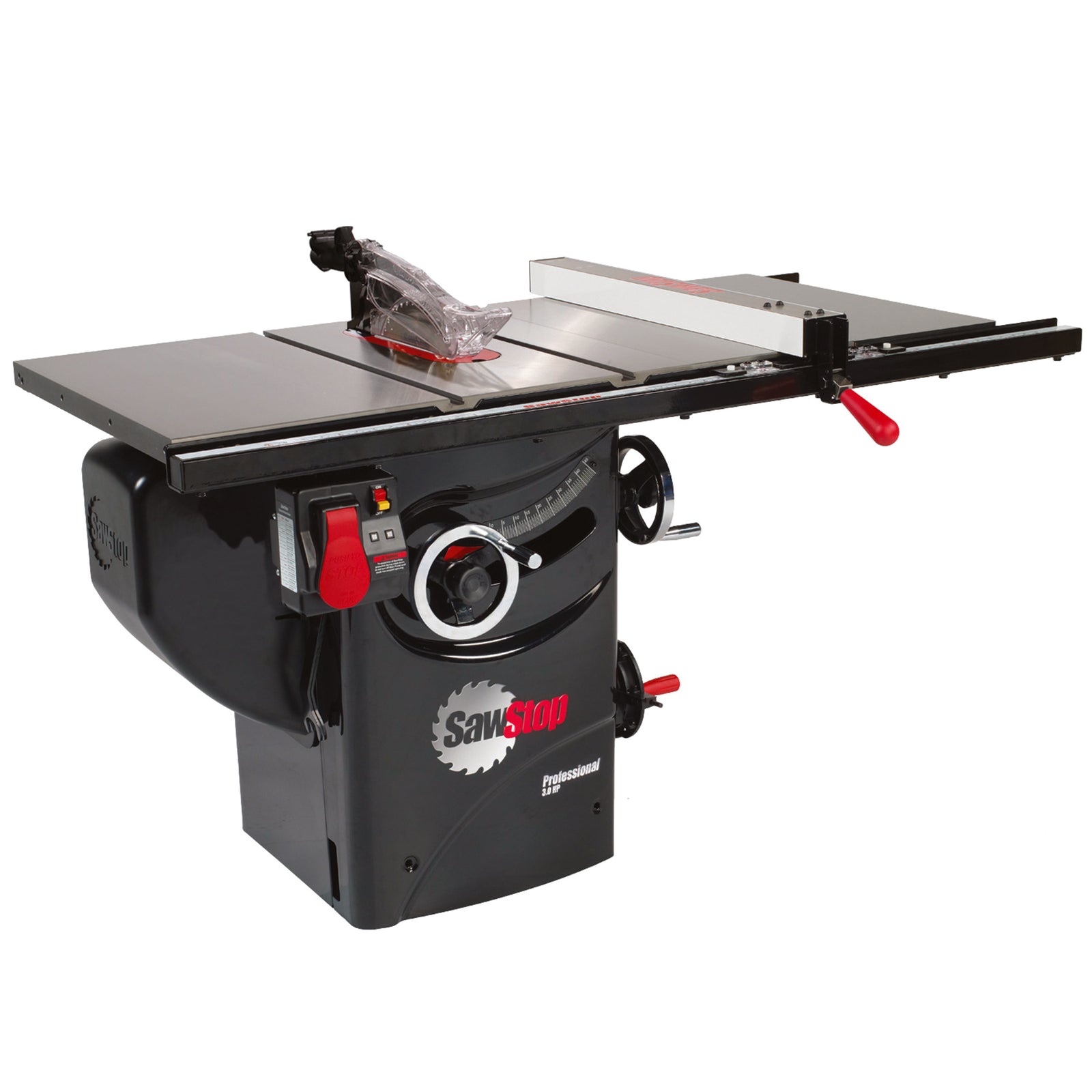 Sawstop 3HP Professional Cabinet Saw 230V 30" Premium Fence | Woodcraft