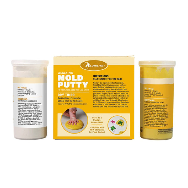 Alumilite Amazing Mold Putty - 2/3 Pound Kit | Woodcraft