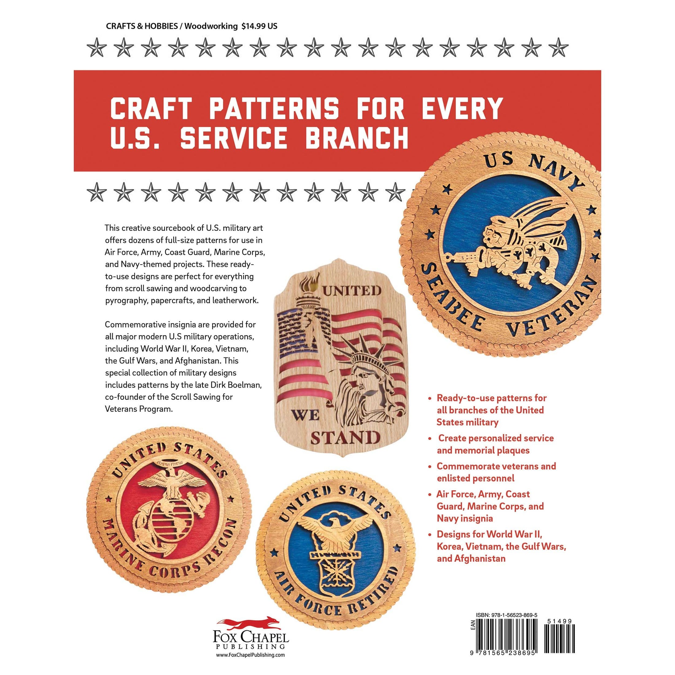 Buy U.S. Military Designs for Woodworking & Other Crafts at Woodcraft