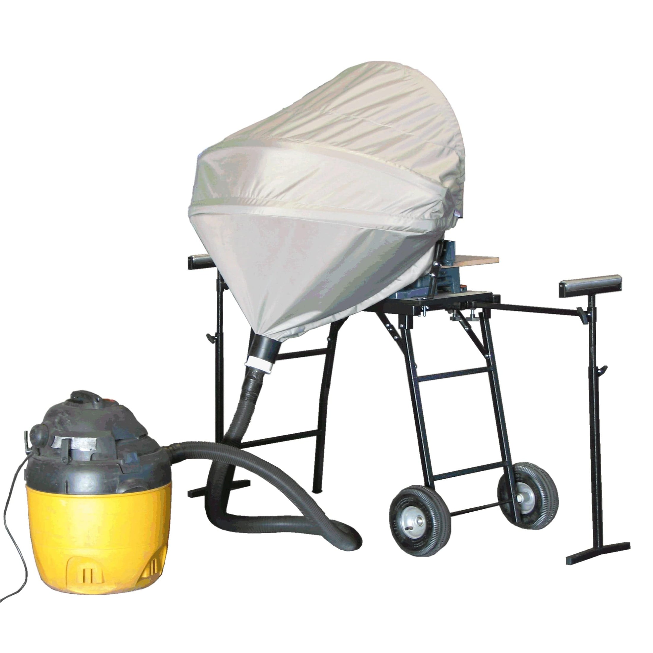 Rousseau Lighted 5000-L Dust Solution for Miter Saws | Woodcraft