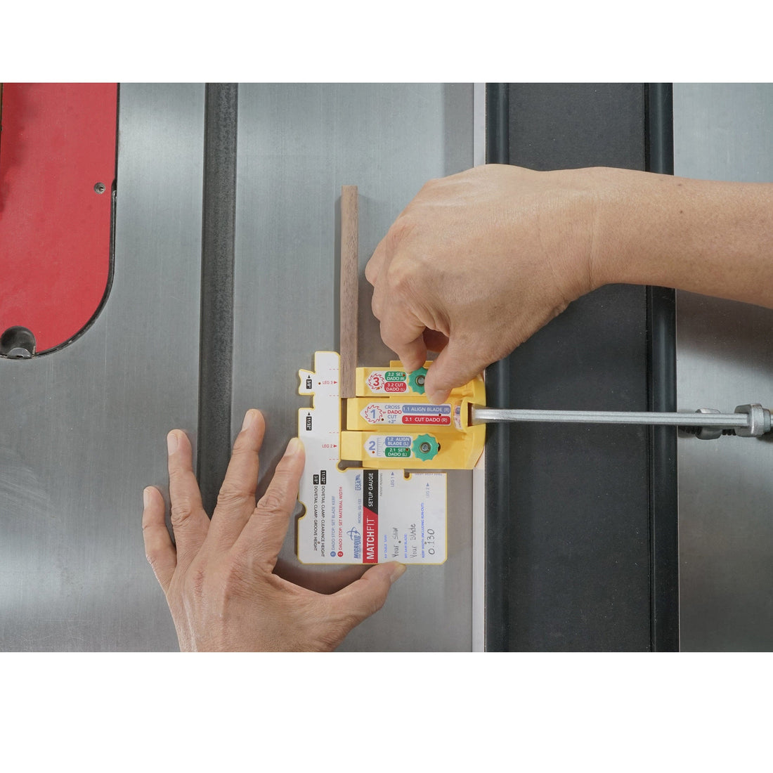 Microjig Matchfit SetUp Gauge | Woodcraft